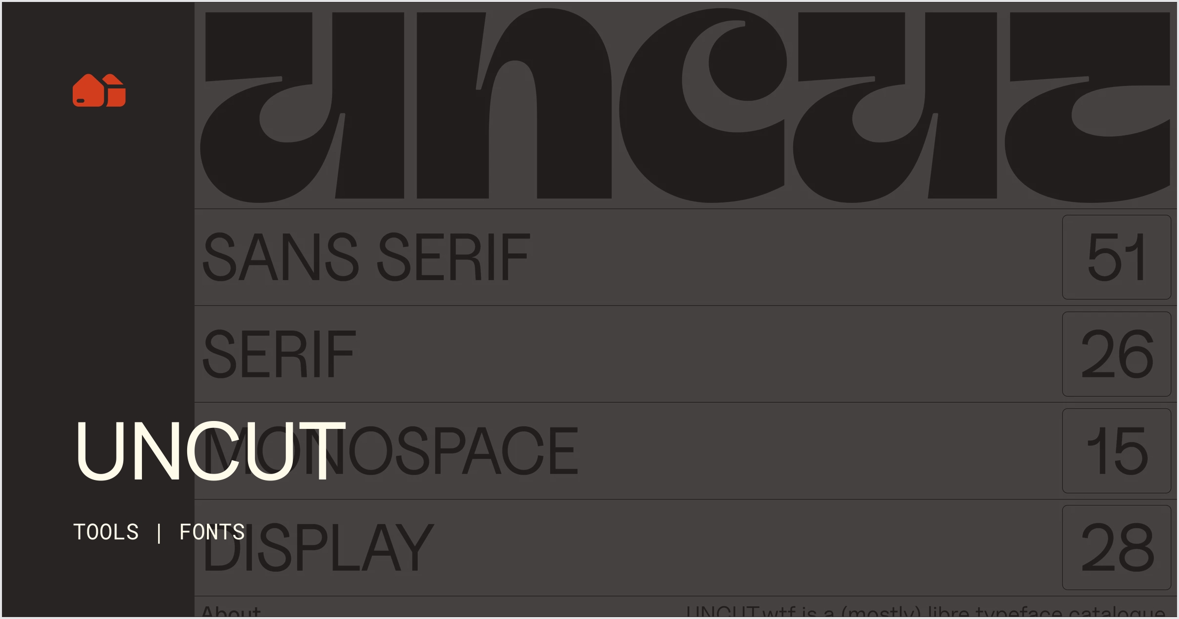 UNCUT [Fonts] No-Code Supply Co.