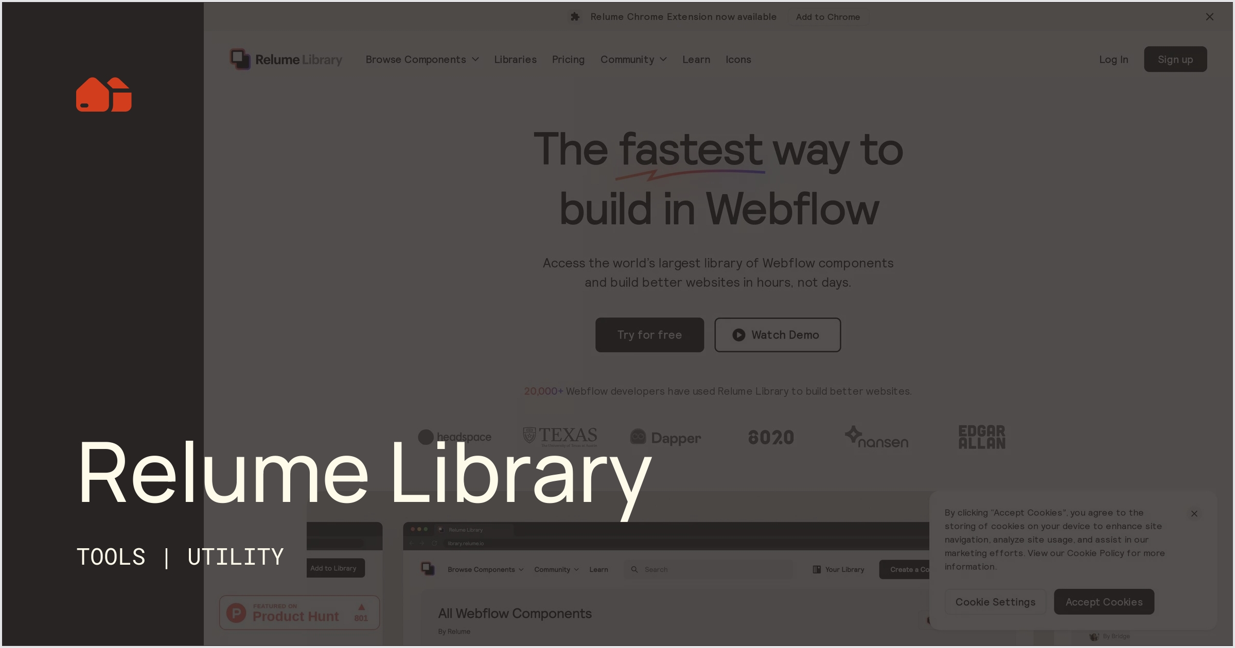 Relume Library [Utility] No-Code Supply Co.