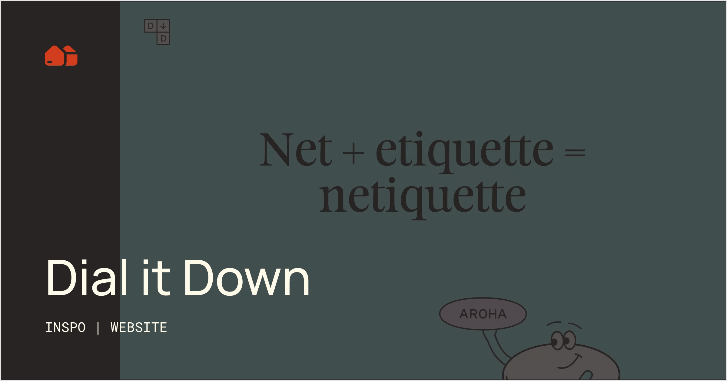 Dial it Down [Website] No-Code Supply Co.