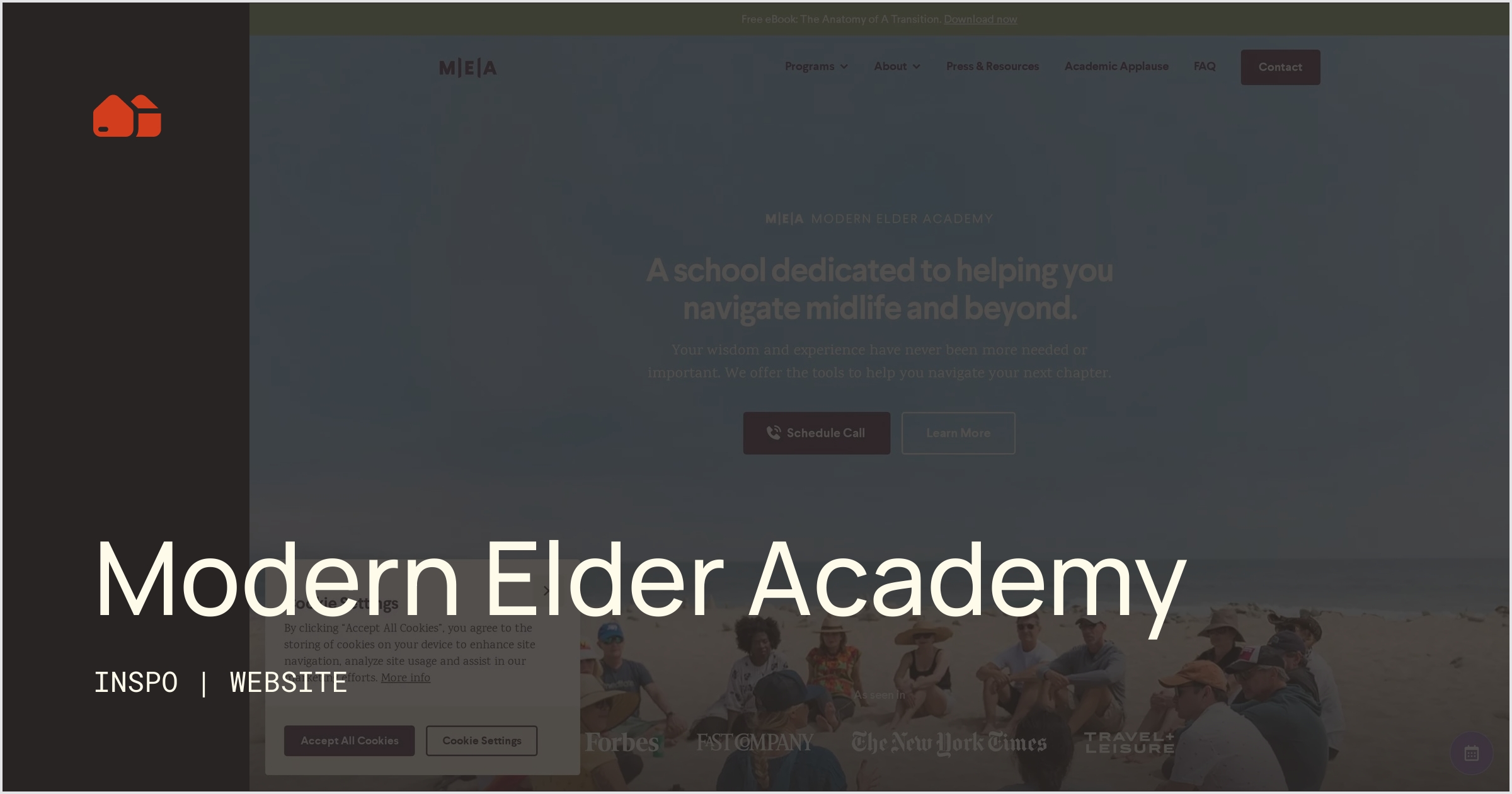 Modern Elder Academy [Website] No-Code Supply Co.