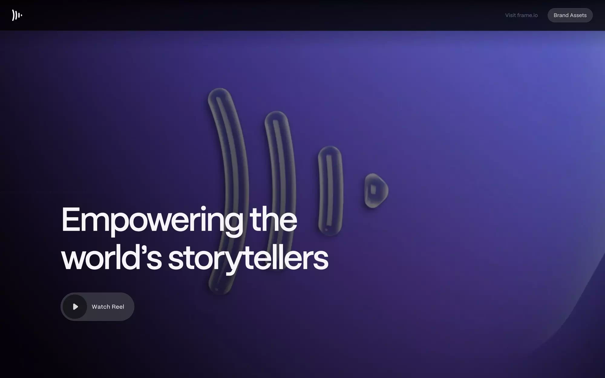 Frame.io Brand Identity [Website] No-Code Supply Co.