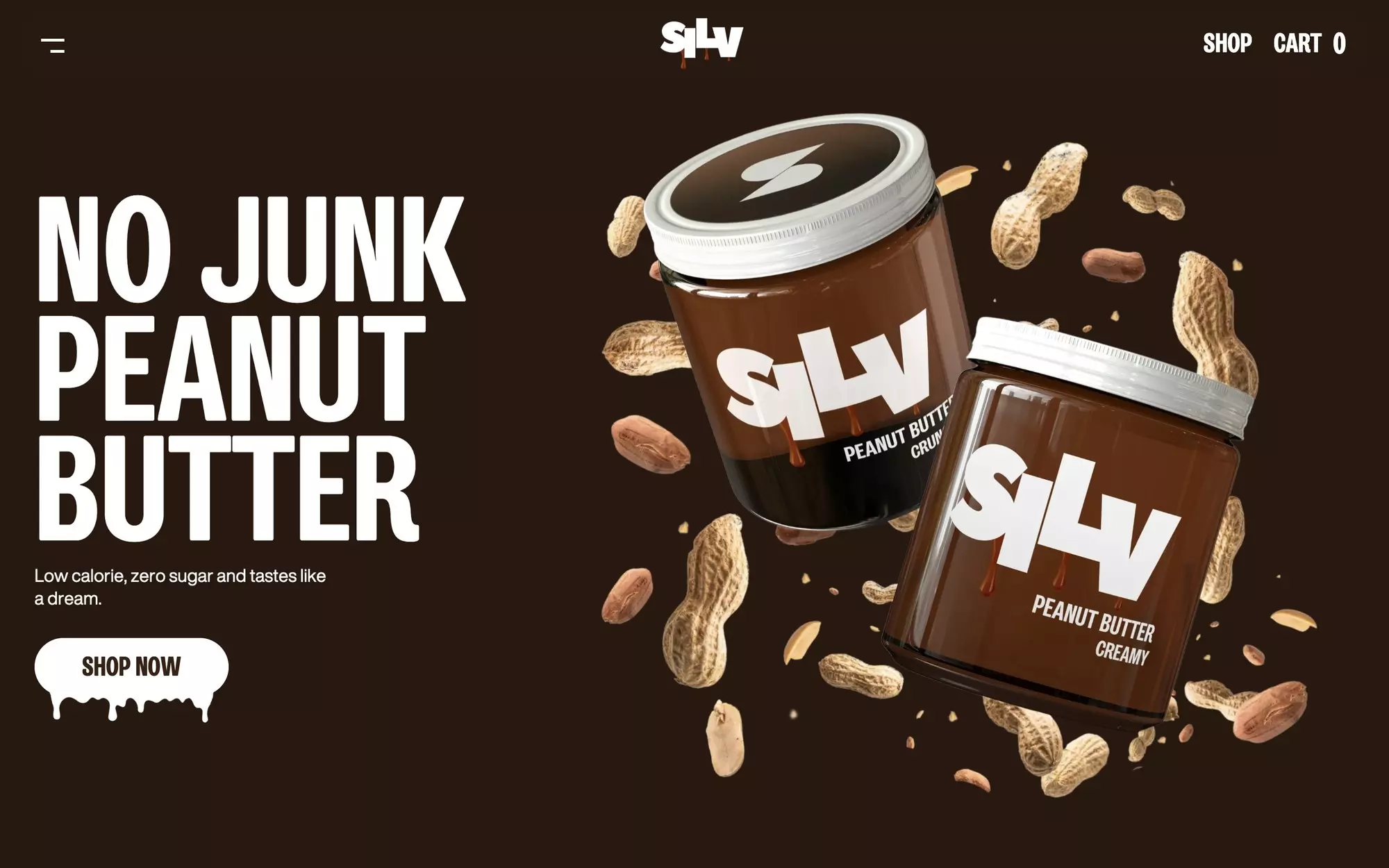 Silv Peanut Butter [Website] No-Code Supply Co.
