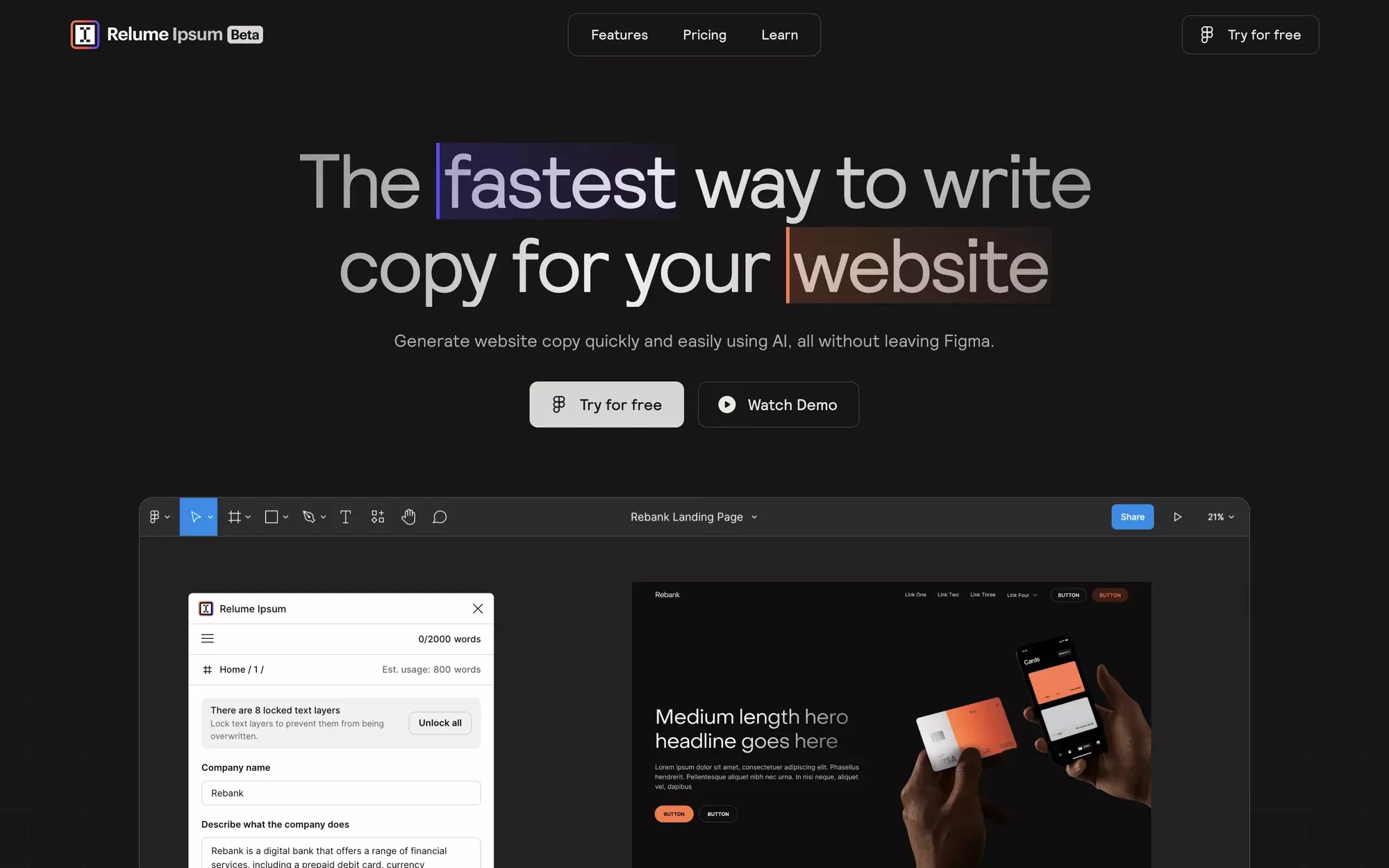 Relume Ipsum [Utility] No-Code Supply Co.