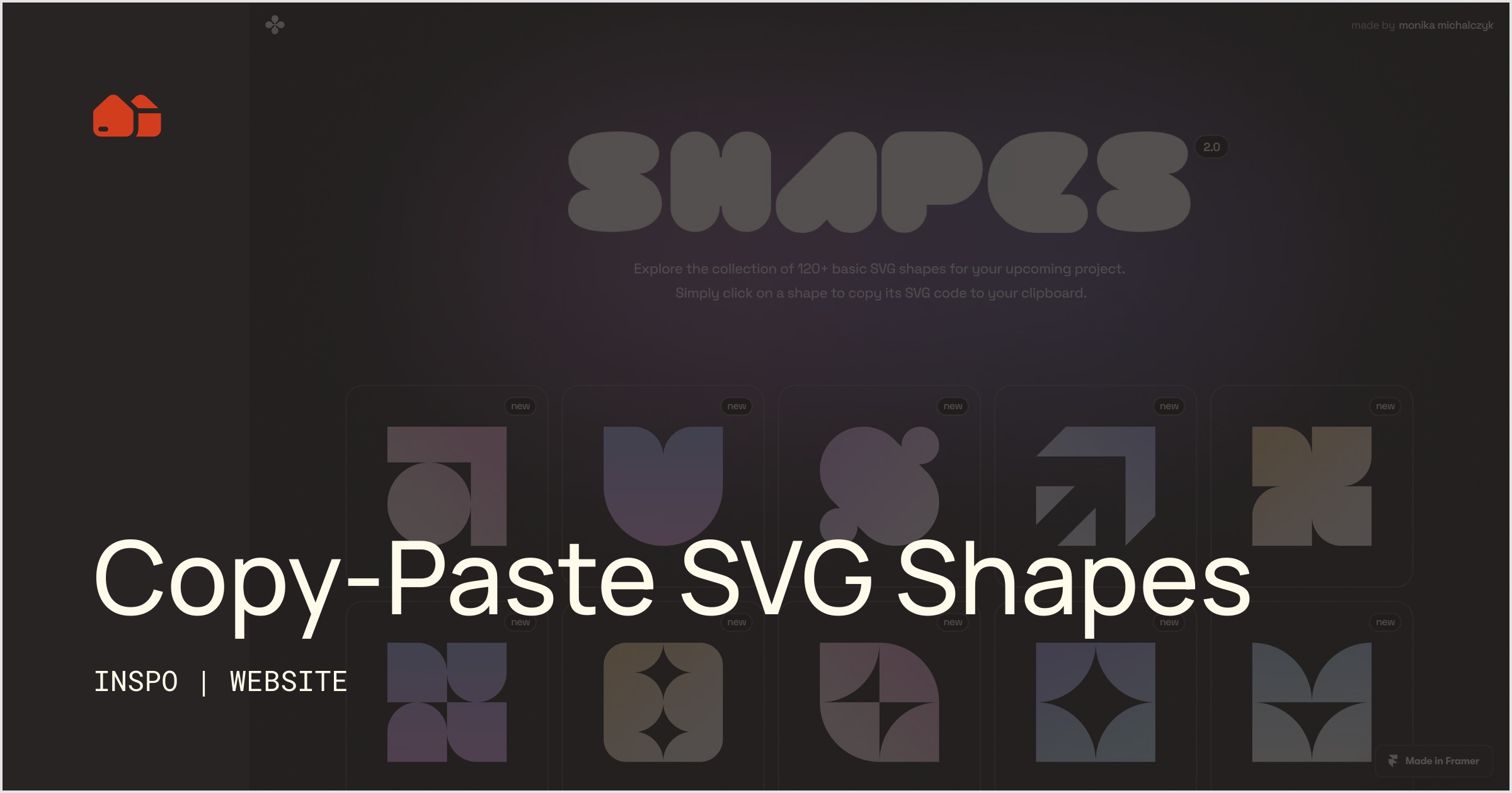 Copy-Paste SVG Shapes [Website] No-Code Supply Co.