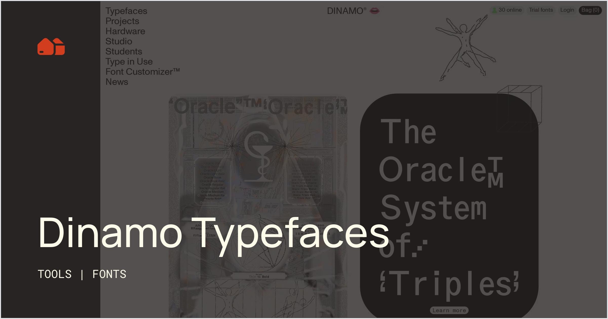 Dinamo Typefaces [Fonts] No-Code Supply Co.