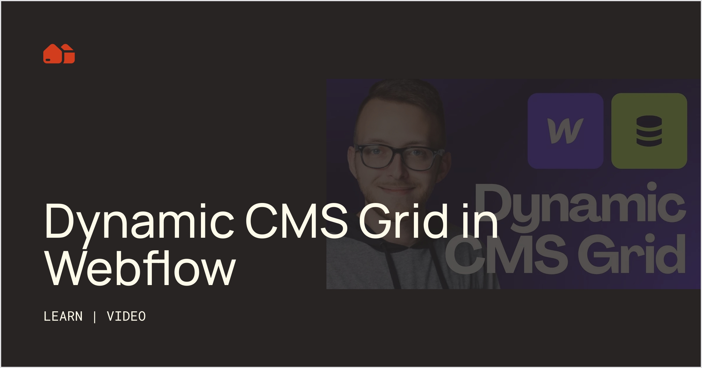 Dynamic CMS Grid in Webflow [Video] No-Code Supply Co.