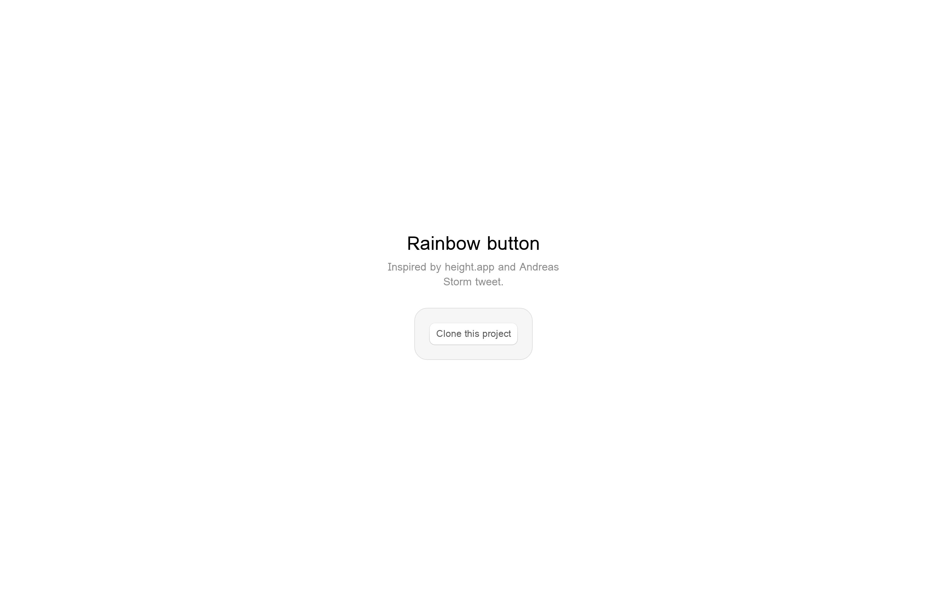 Rainbow Button for Webflow [Component] No-Code Supply Co.