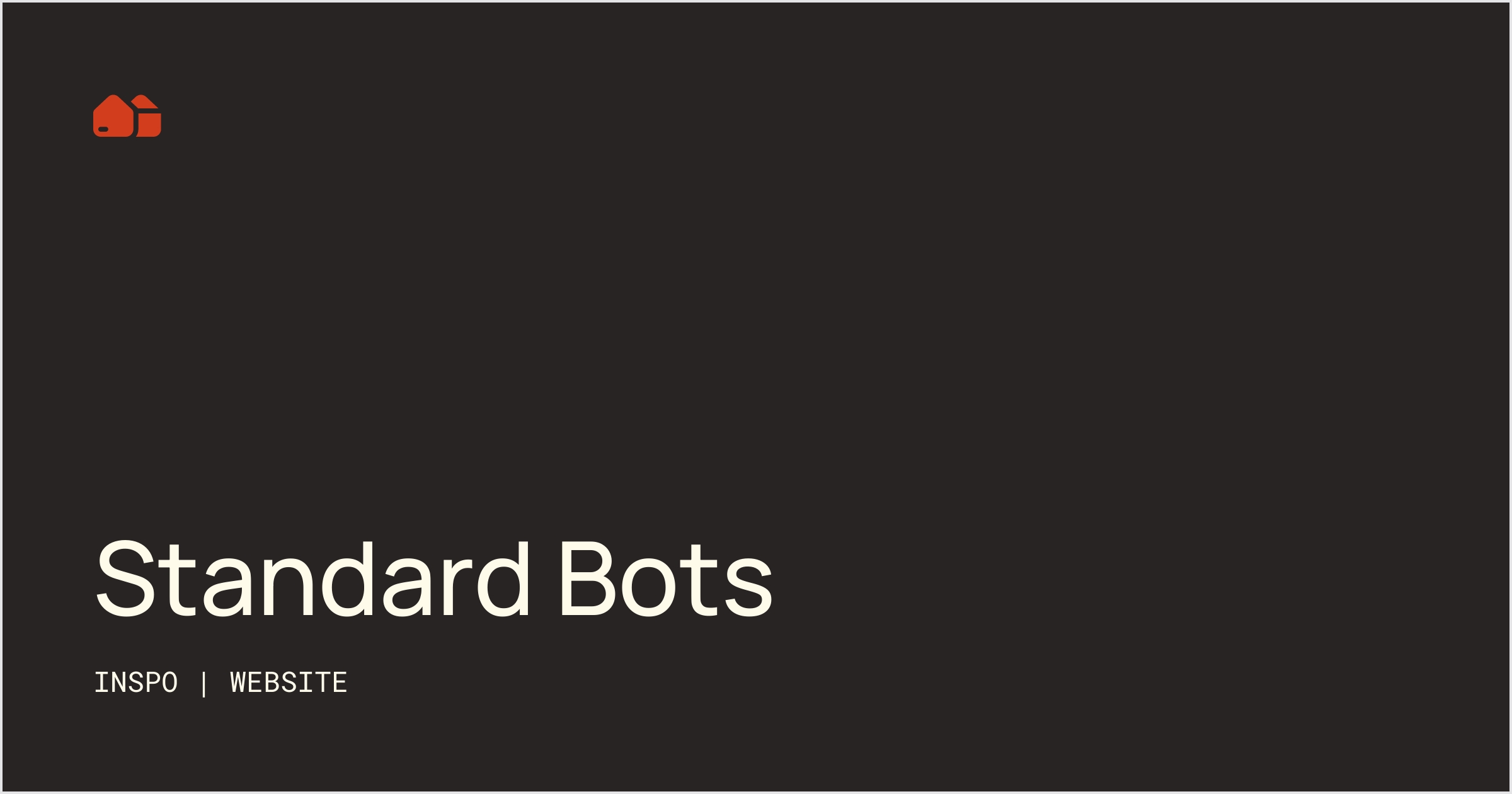 Standard Bots [Website] No-Code Supply Co.