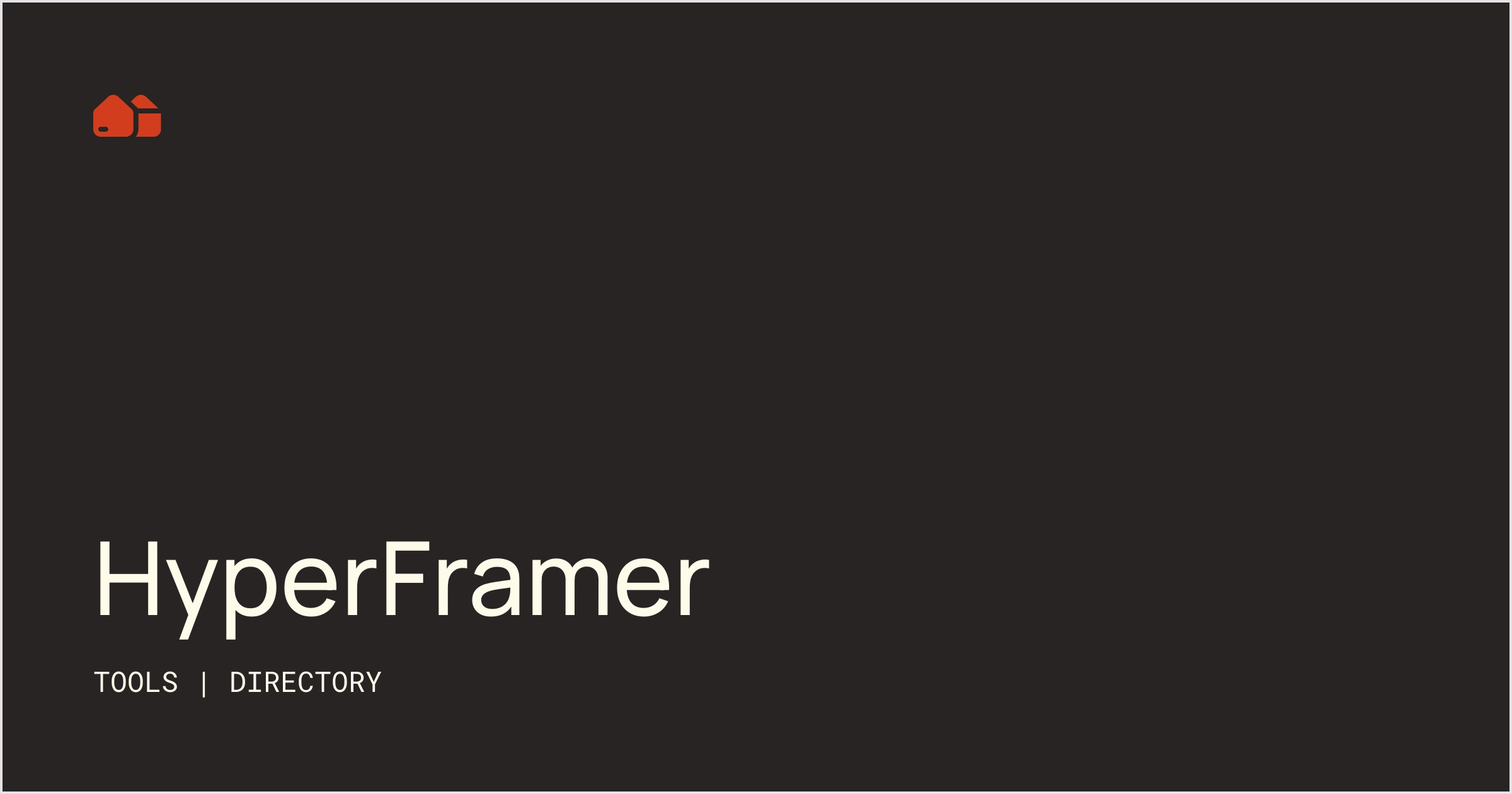 HyperFramer [Directory] No-Code Supply Co.