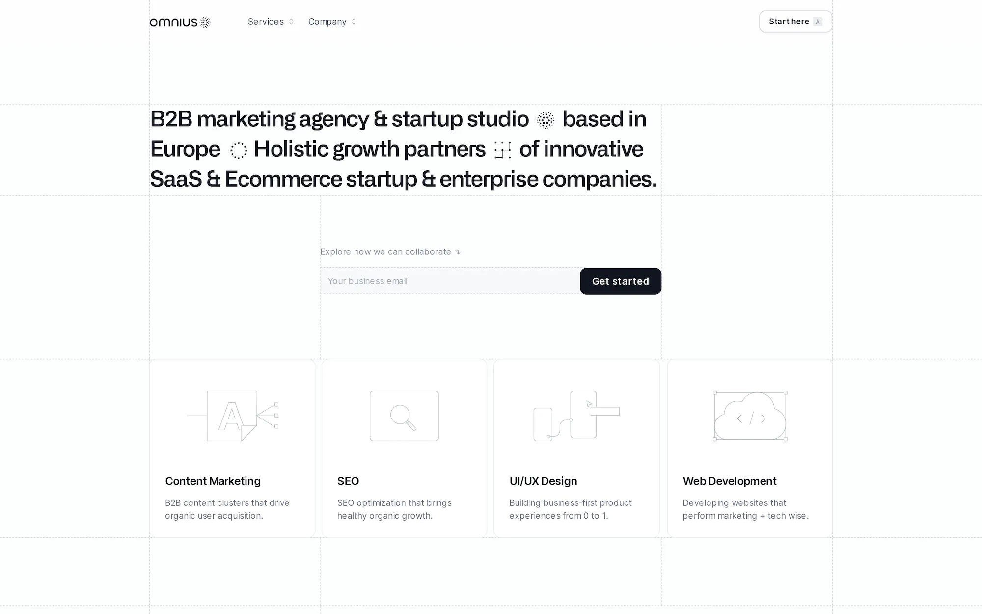 OMNIUS [Website] No-Code Supply Co.