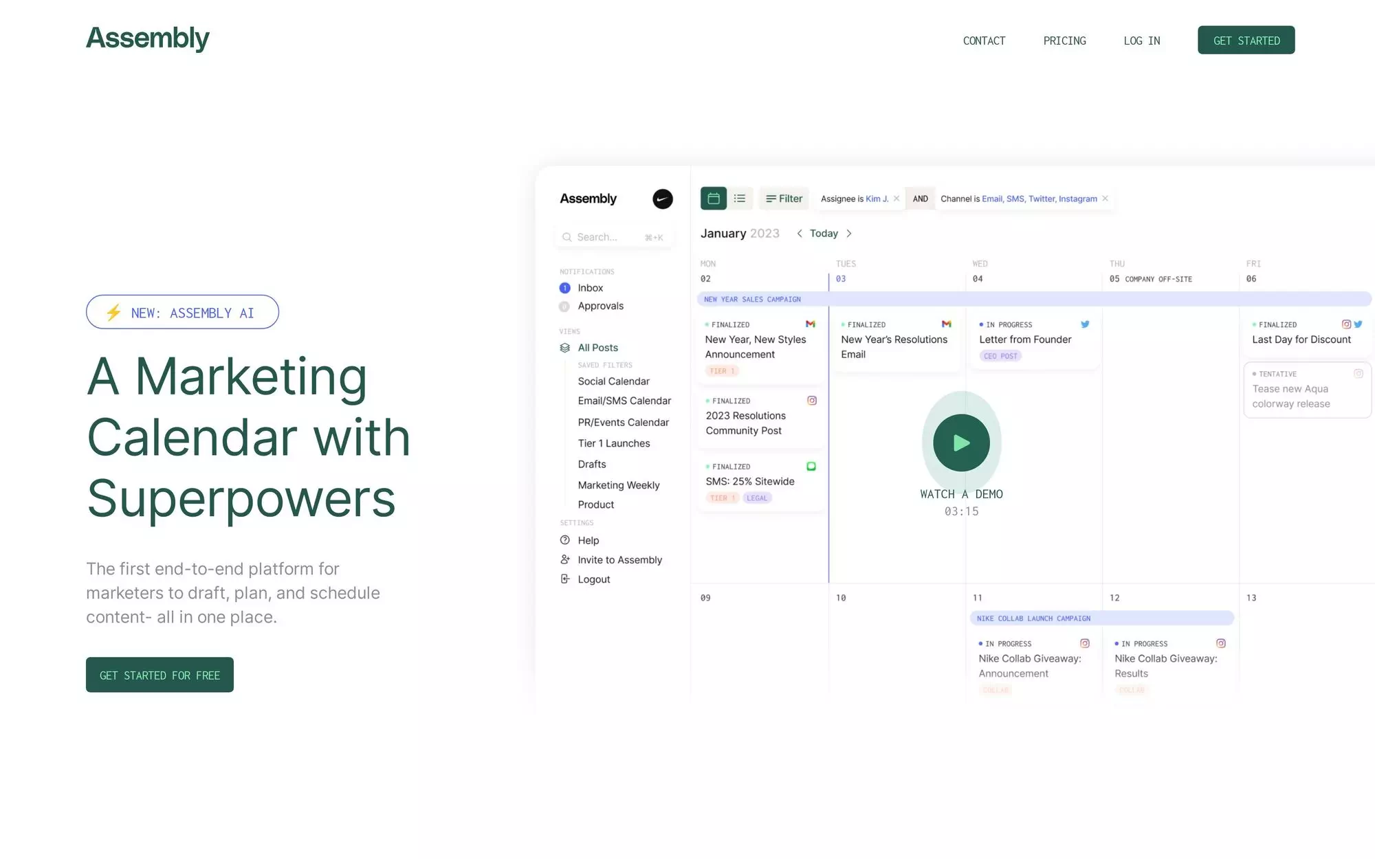 Assembly [Website] No-Code Supply Co.