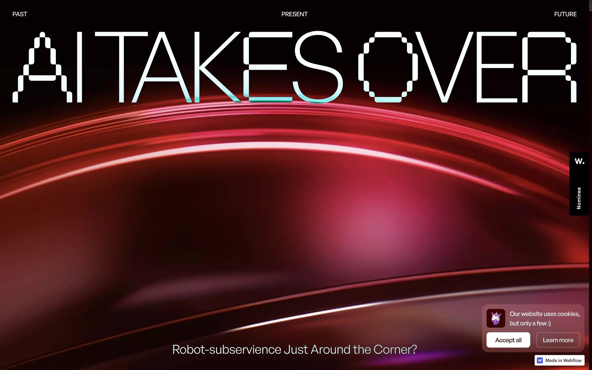 AI Takes Over [Website] No-Code Supply Co.