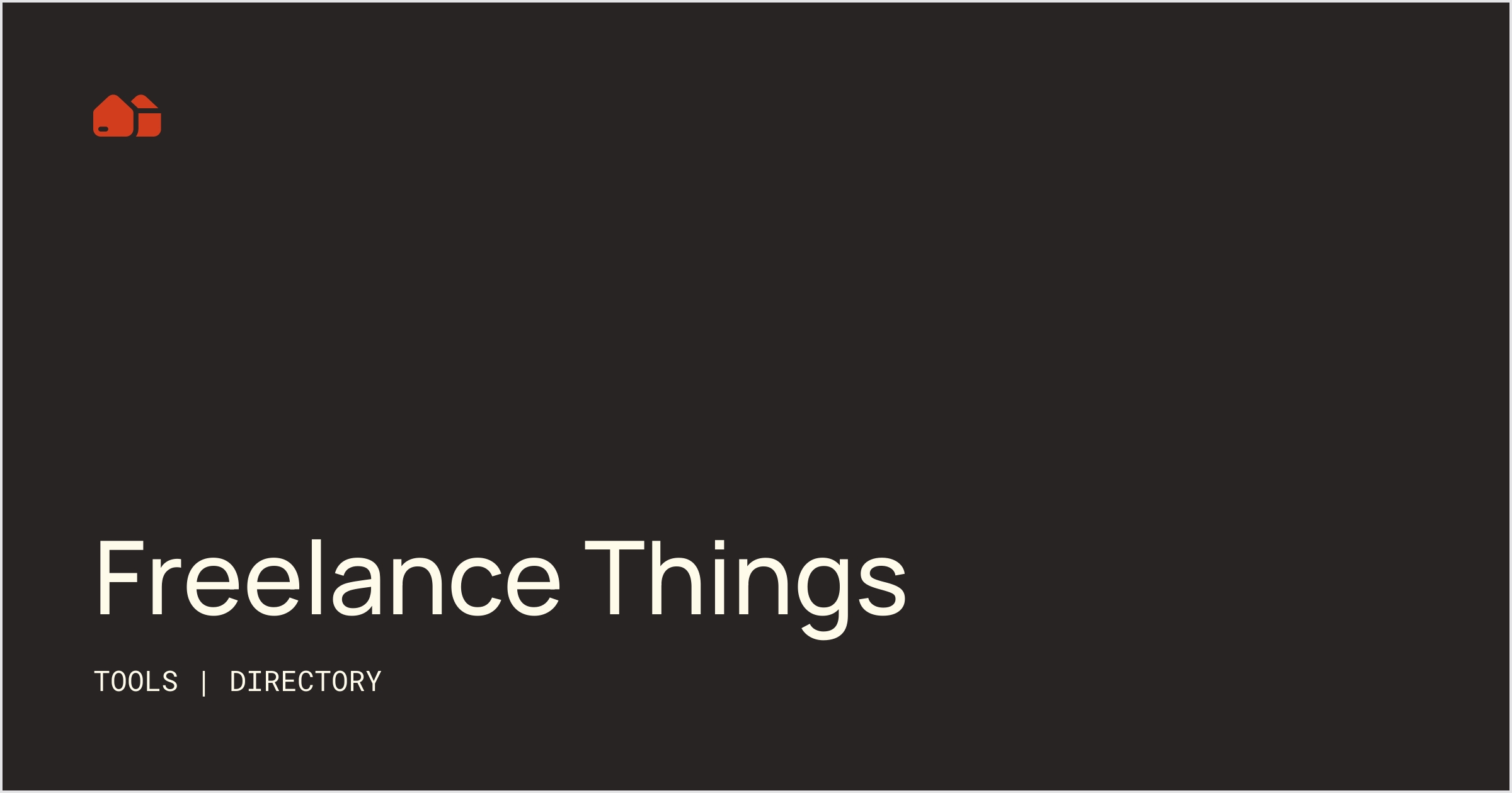 Freelance Things [Directory] No-Code Supply Co.