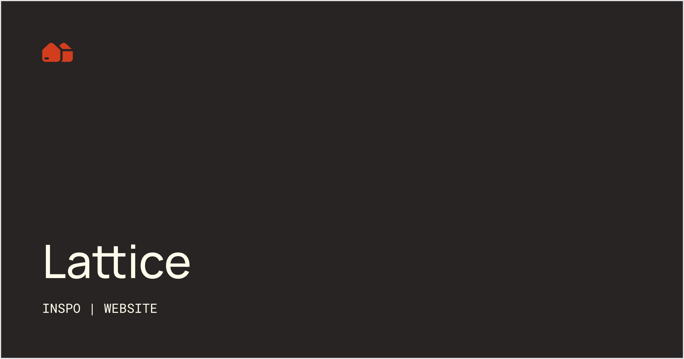 Lattice [Website] No-Code Supply Co.