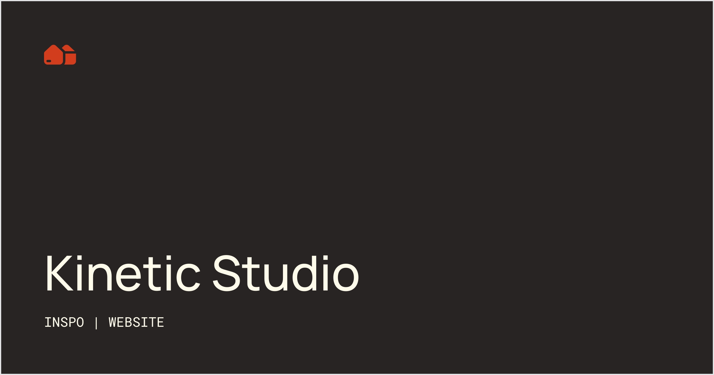Kinetic Studio [Website] No-Code Supply Co.