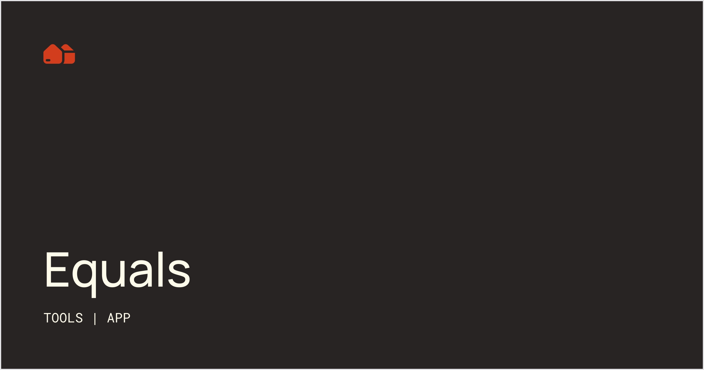 Equals [App] No-Code Supply Co.