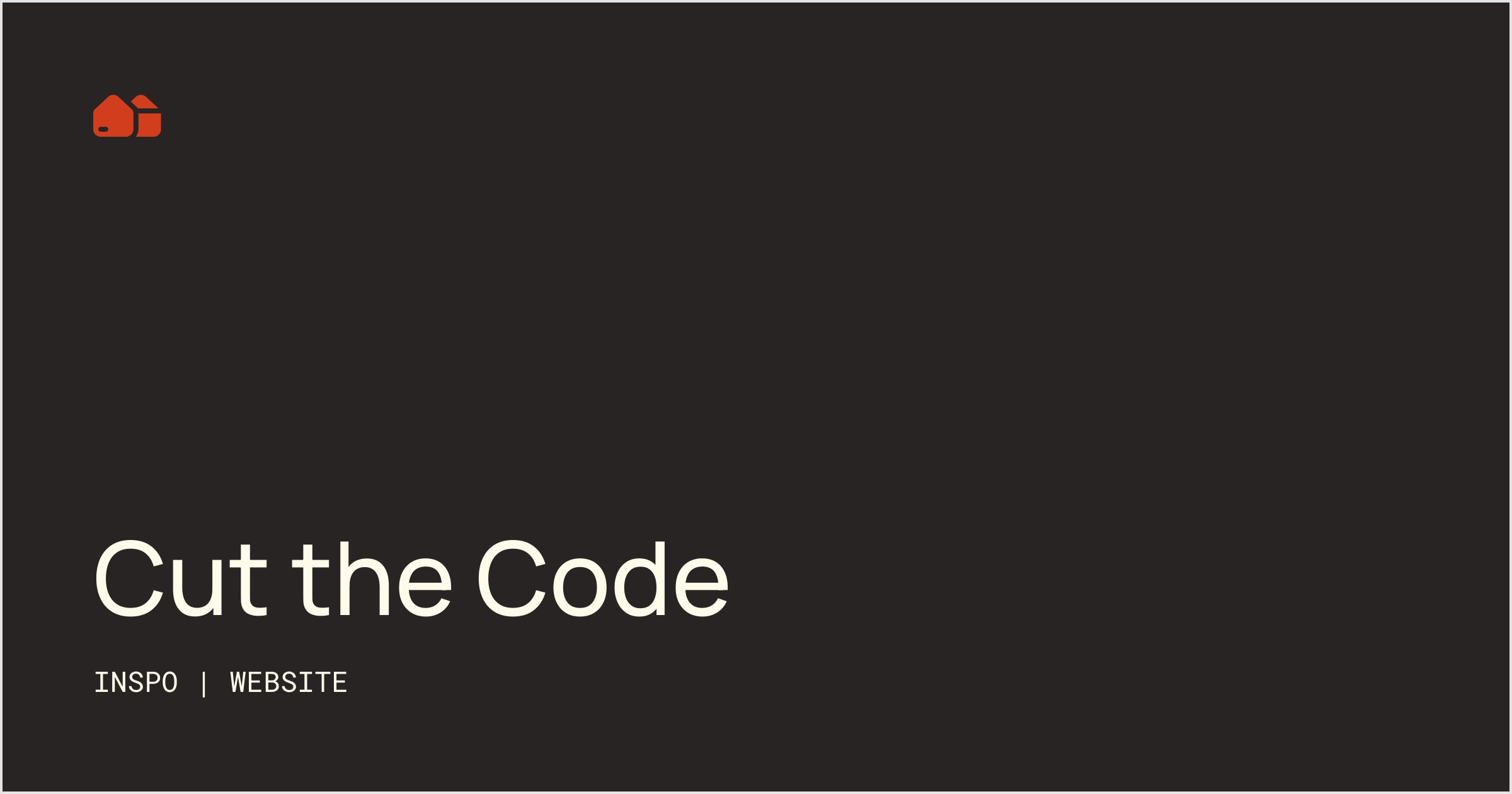 Cut the Code [Website] No-Code Supply Co.