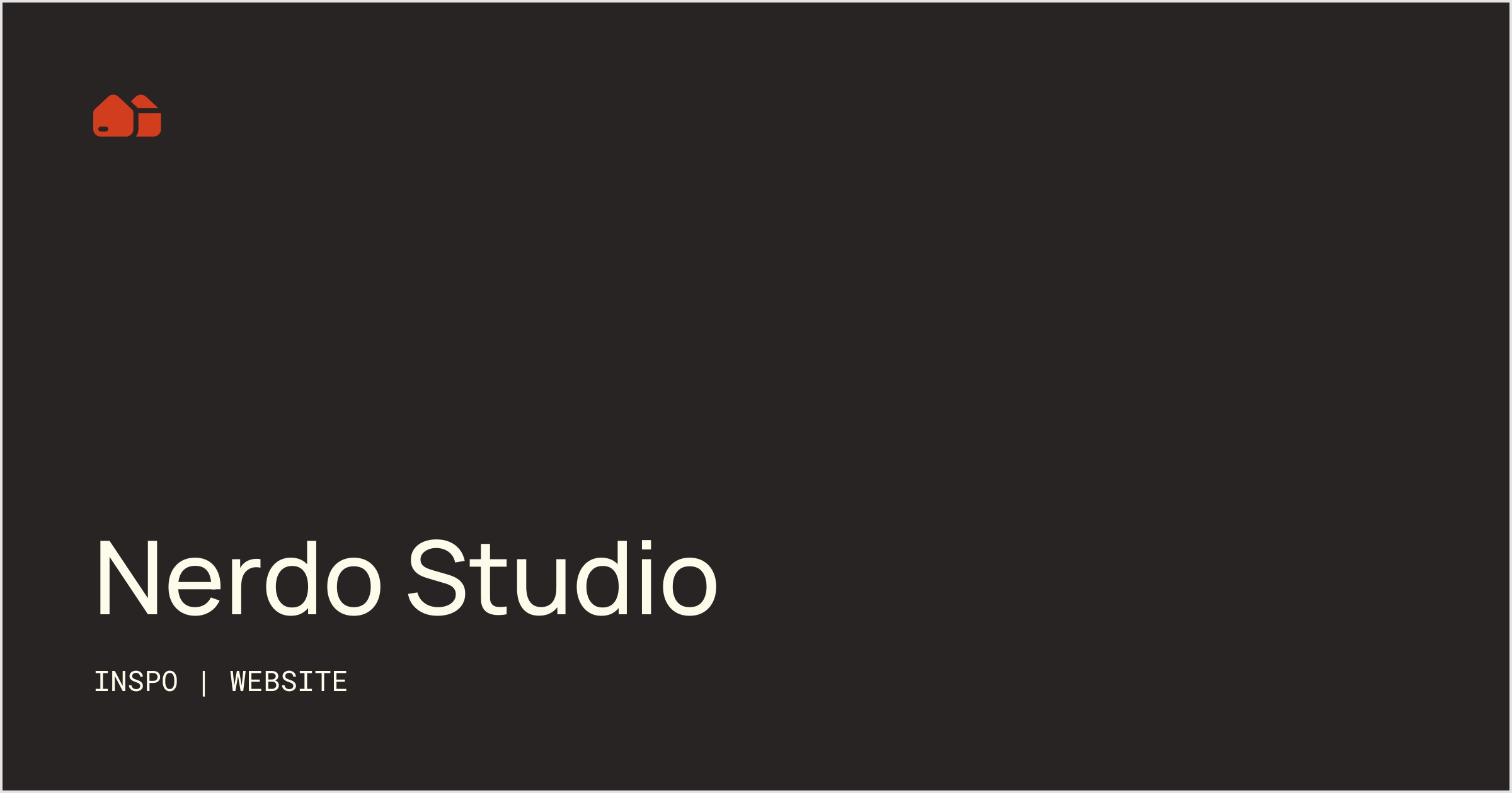 Nerdo Studio [Website] No-Code Supply Co.