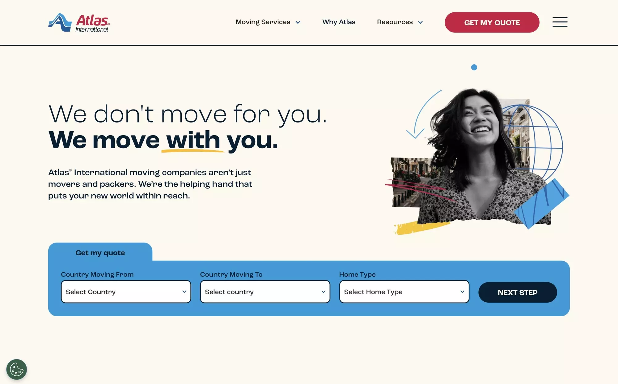 Atlas International [Website] No-Code Supply Co.