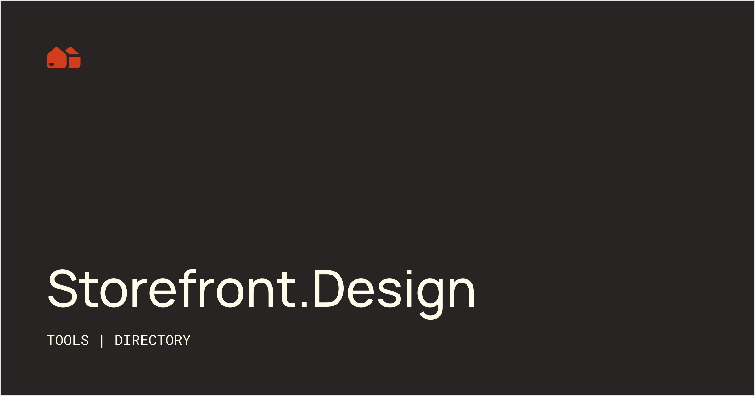 Storefront.Design [Directory] No-Code Supply Co.