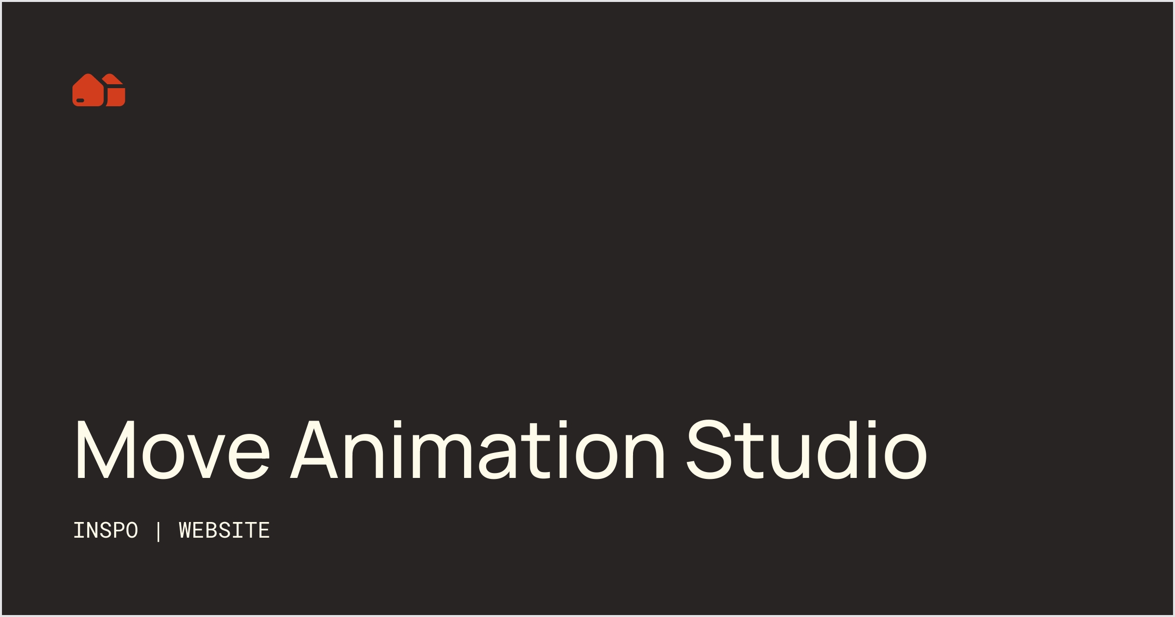 Move Animation Studio [Website] No-Code Supply Co.