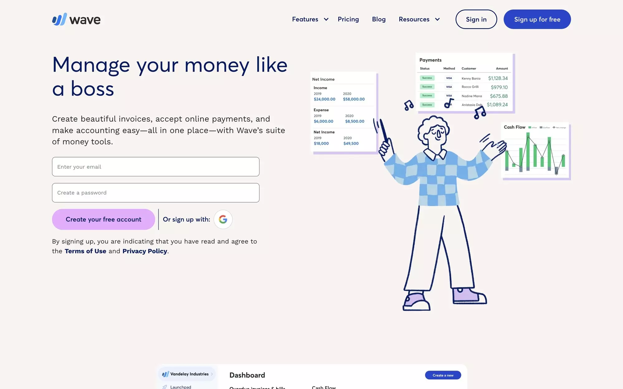Wave [Website] No-Code Supply Co.