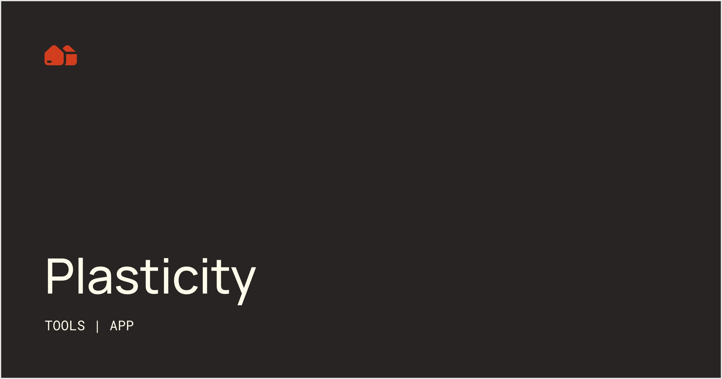 Plasticity [App] No-Code Supply Co.