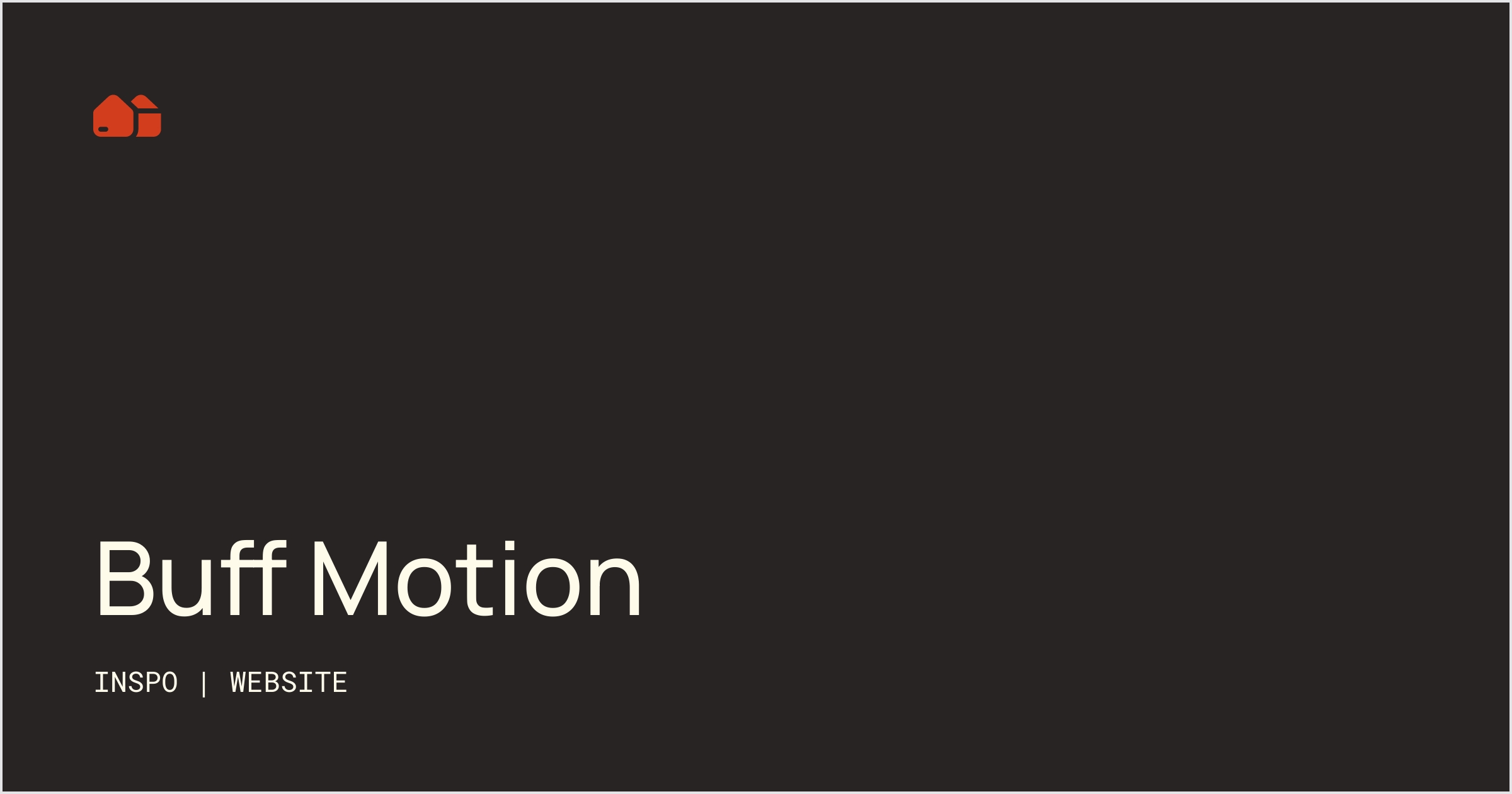 Buff Motion [Website] No-Code Supply Co.