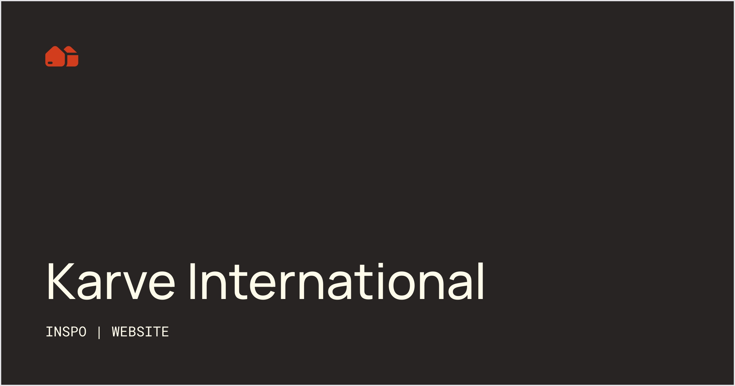 Karve International [Website] No-Code Supply Co.