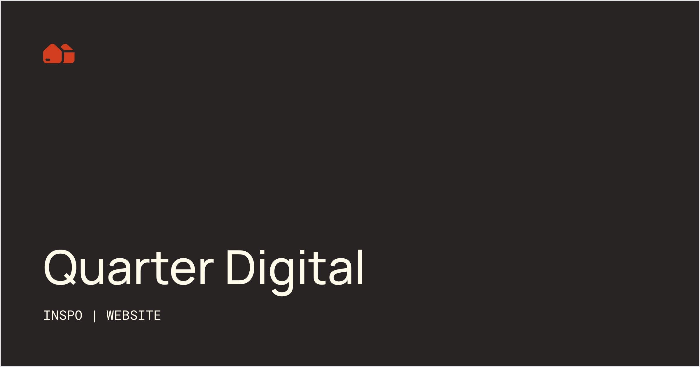 Quarter Digital [Website] No-Code Supply Co.