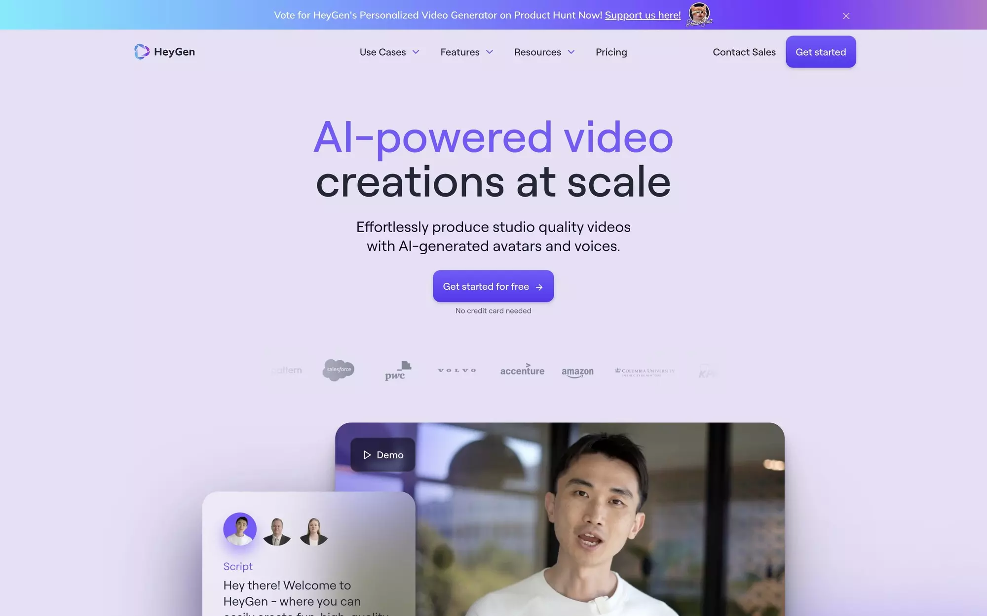 HeyGen [Website] No-Code Supply Co.