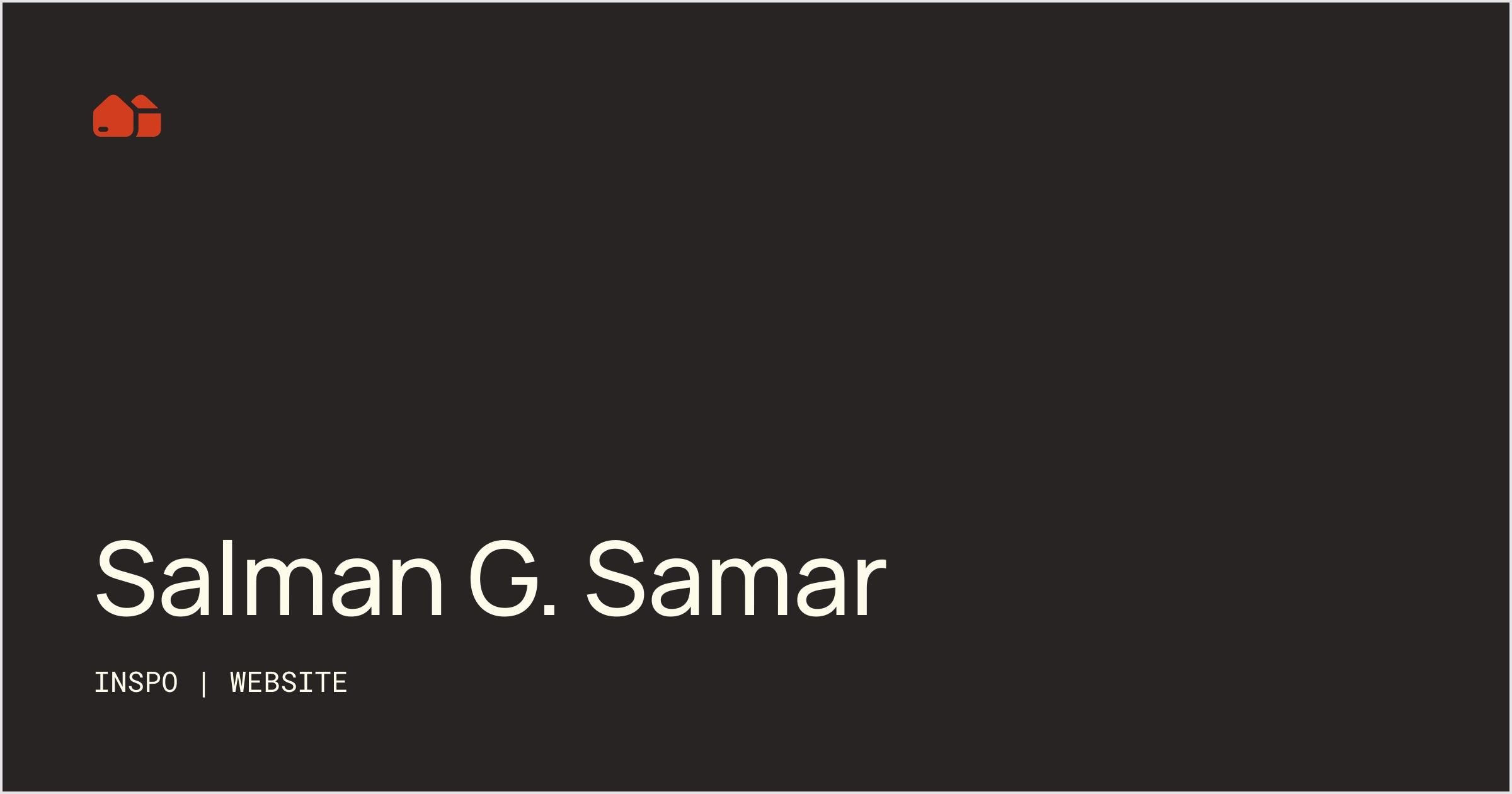 Salman G. Samar [Website] No-Code Supply Co.