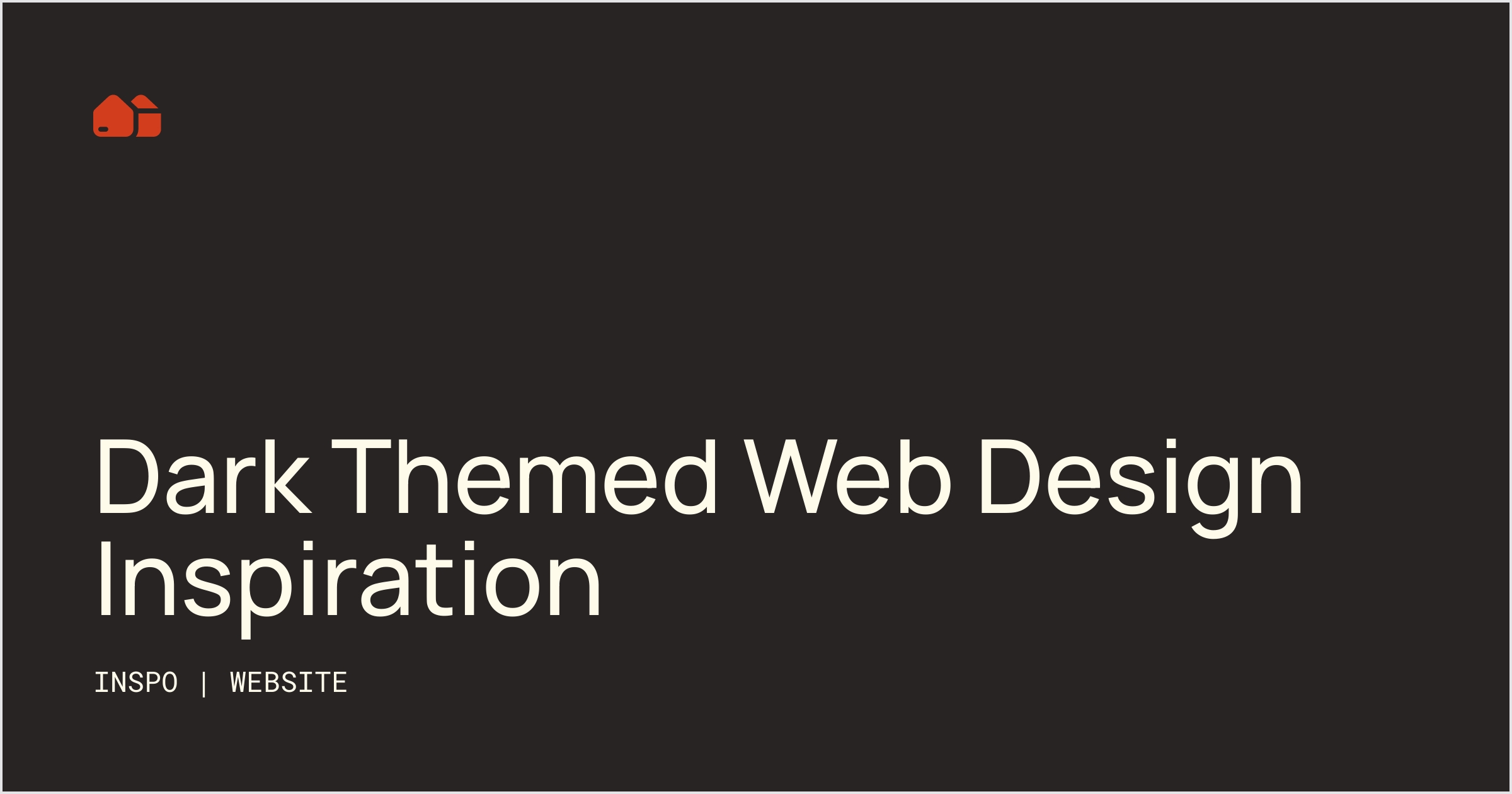 Dark Themed Web Design Inspiration [Website] No-Code Supply Co.