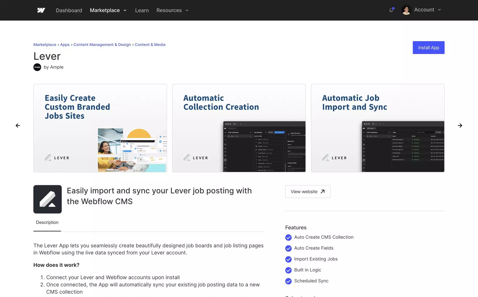Keyframe [Website] No-Code Supply Co.