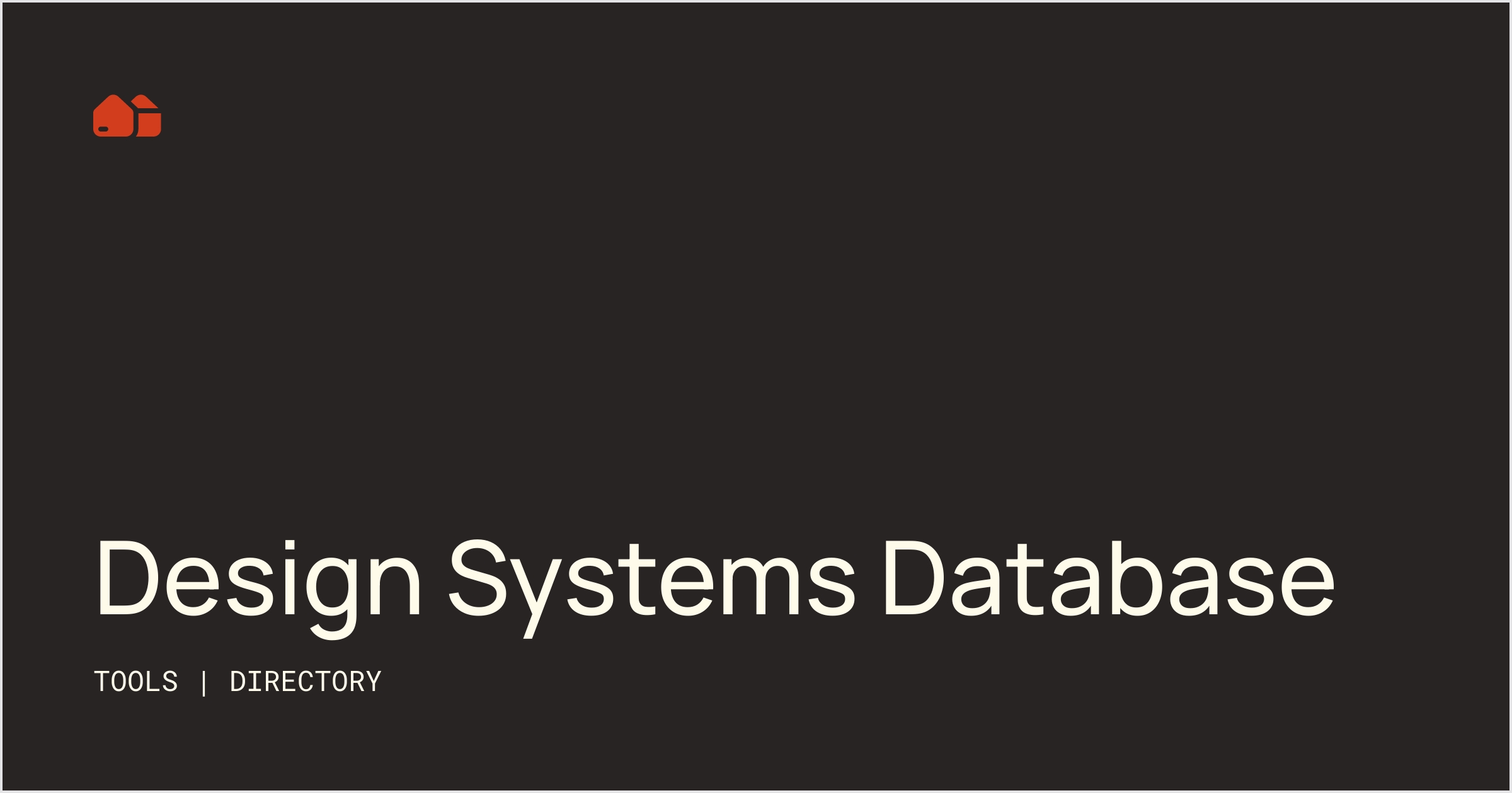 Design Systems Database [Directory] No-Code Supply Co.