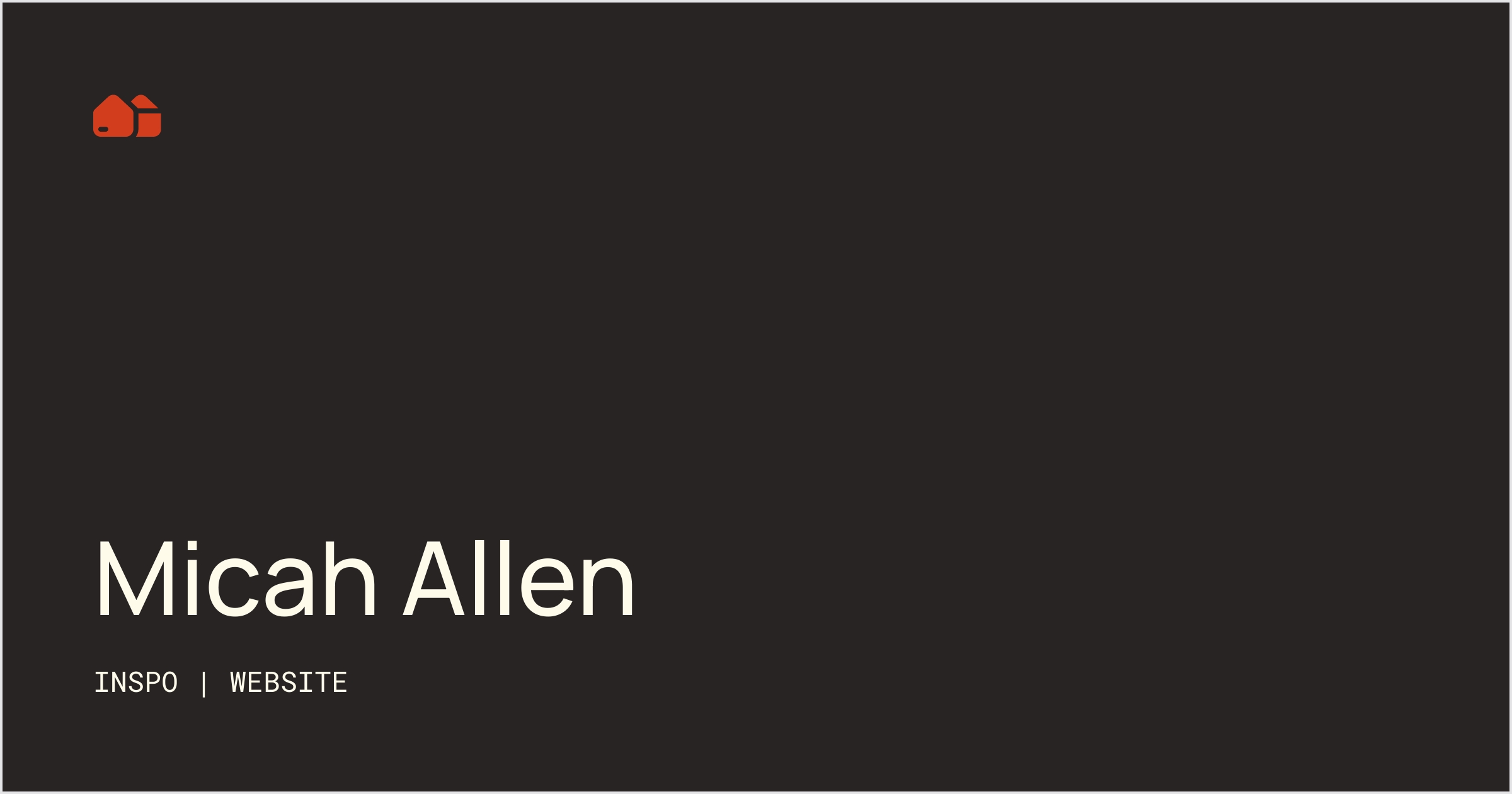 Micah Allen [Website] No-Code Supply Co.