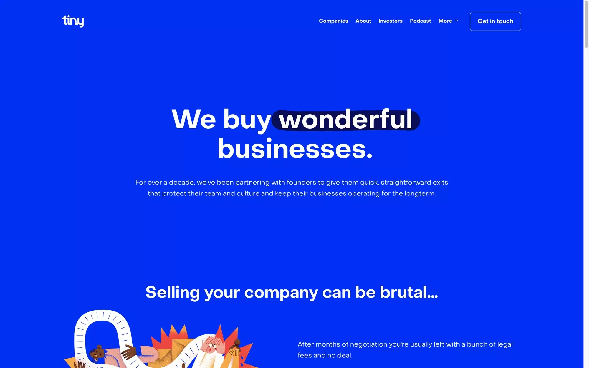 Tiny [Website] No-Code Supply Co.