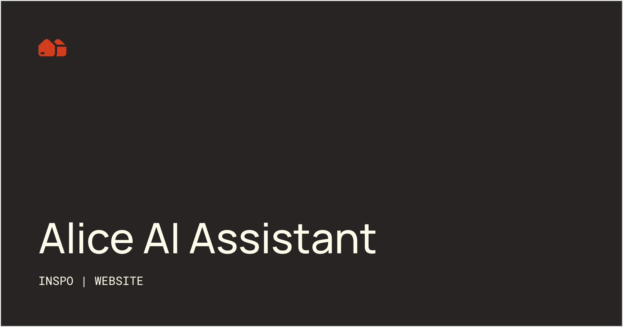 Alice AI Assistant [Website] No-Code Supply Co.