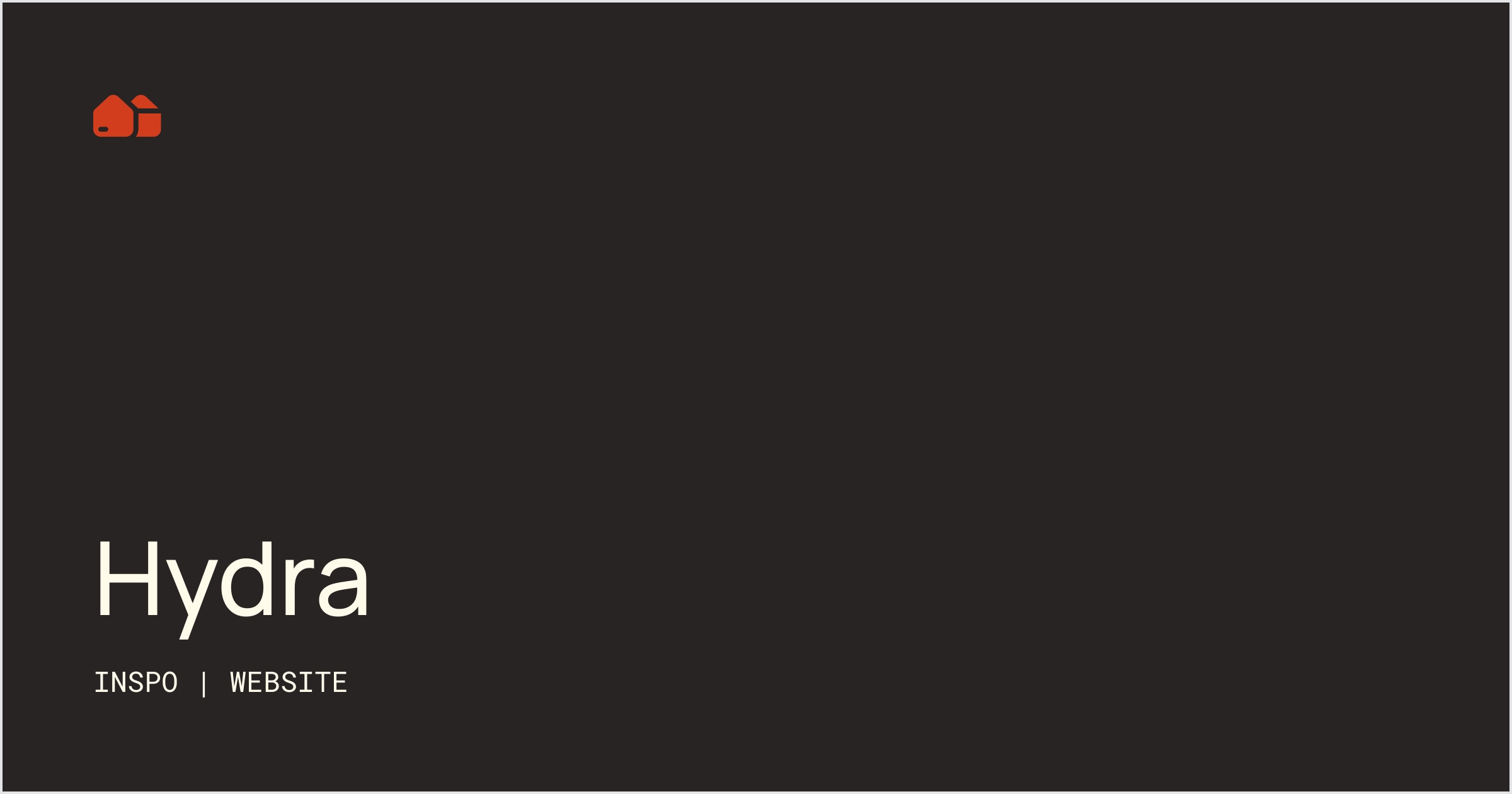 Hydra [Website] No-Code Supply Co.