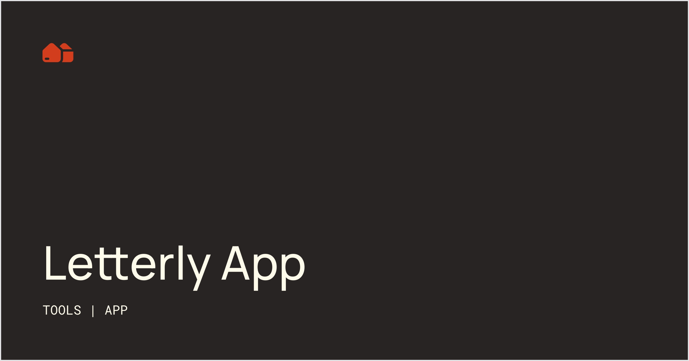 Letterly App [App] No-Code Supply Co.