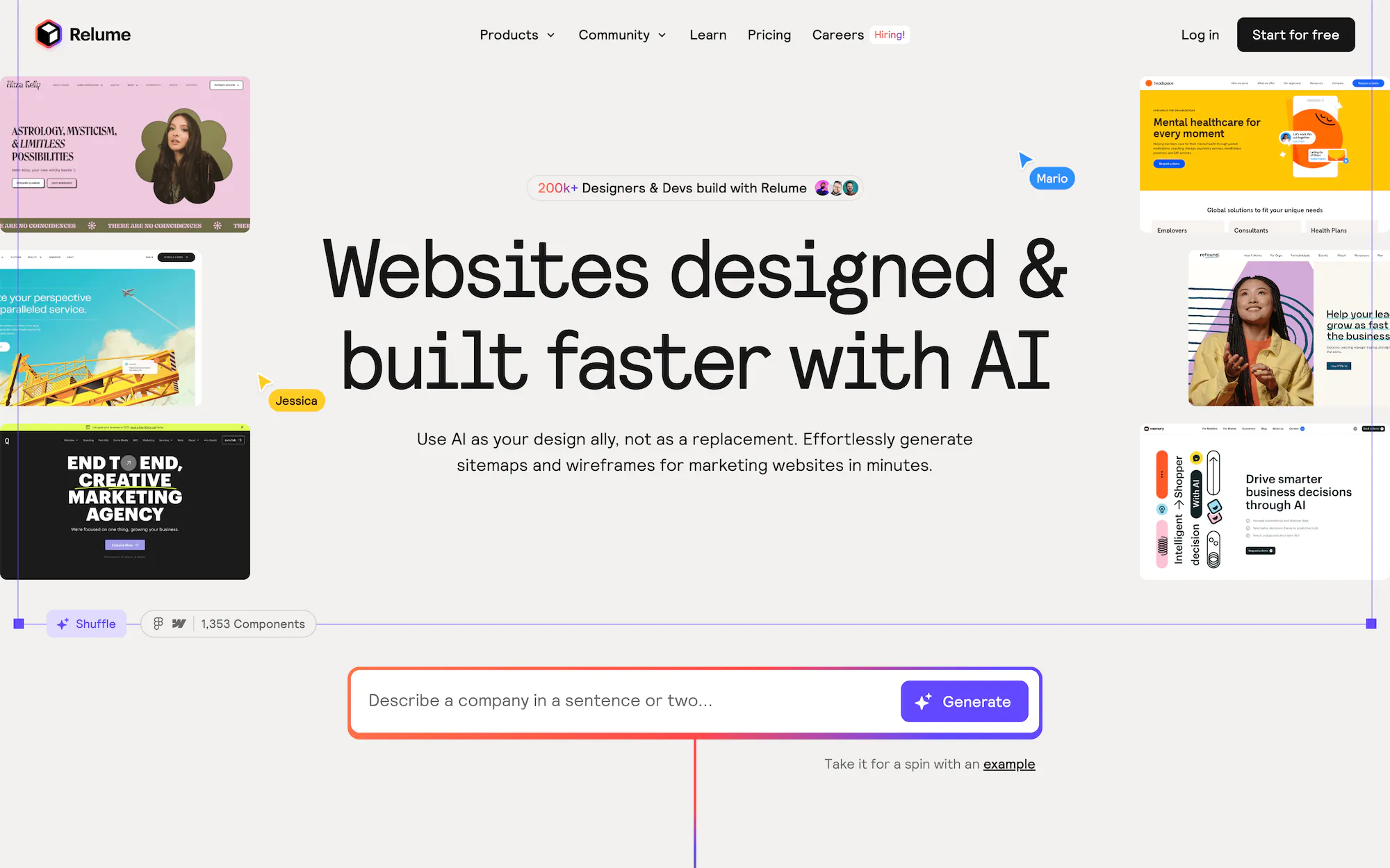 Relume [Creator] No-Code Supply Co.