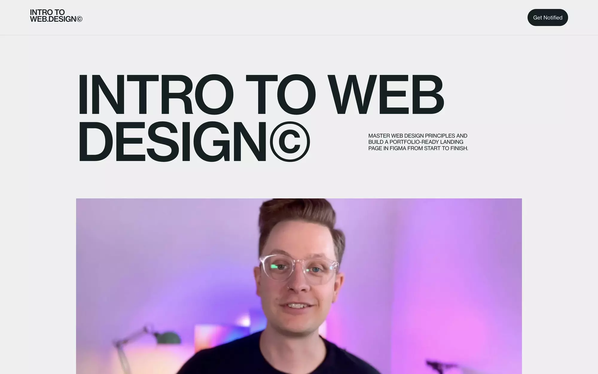 Intro to Web Design [Course] No-Code Supply Co.