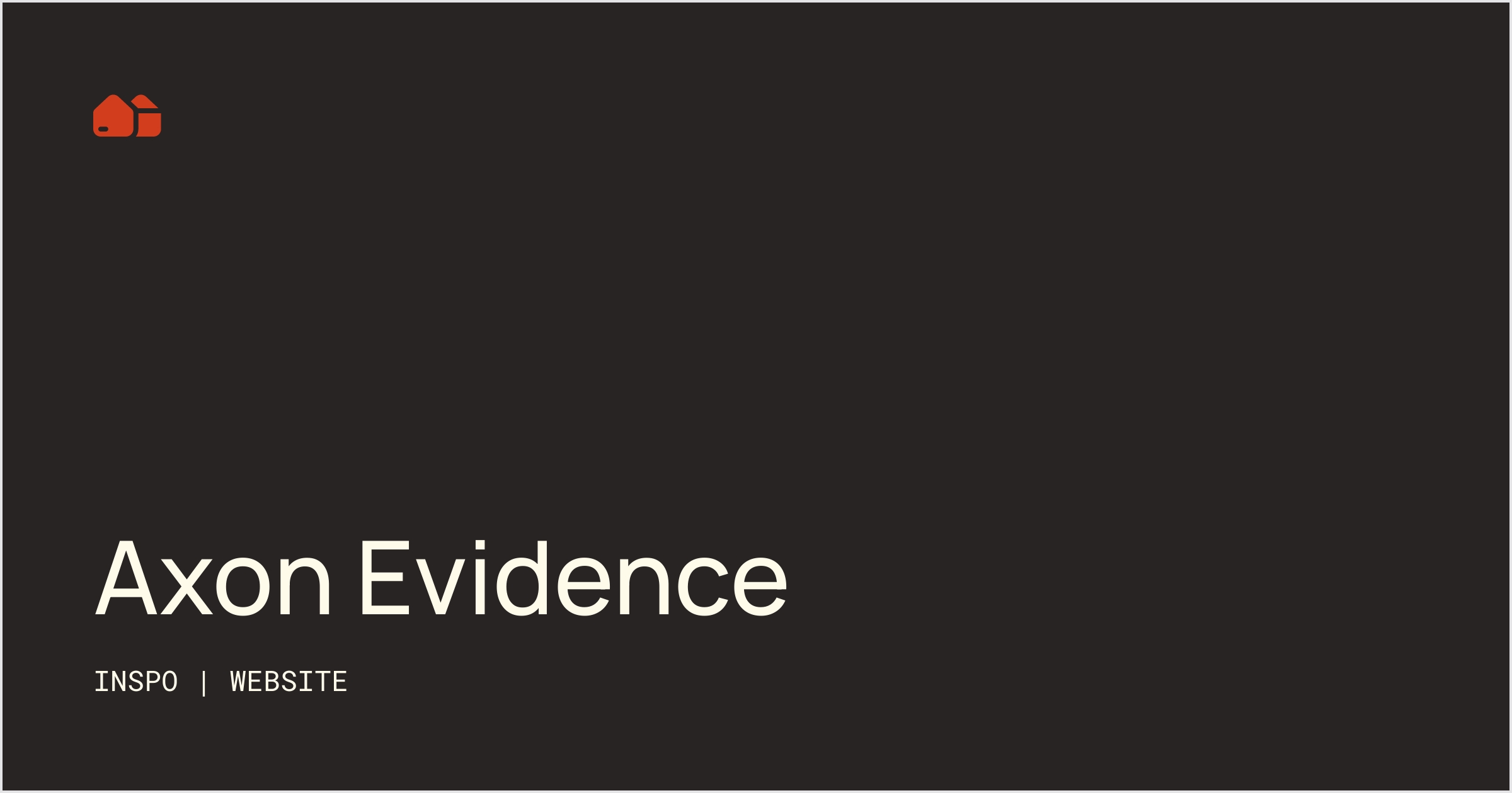 Axon Evidence [Website] No-Code Supply Co.