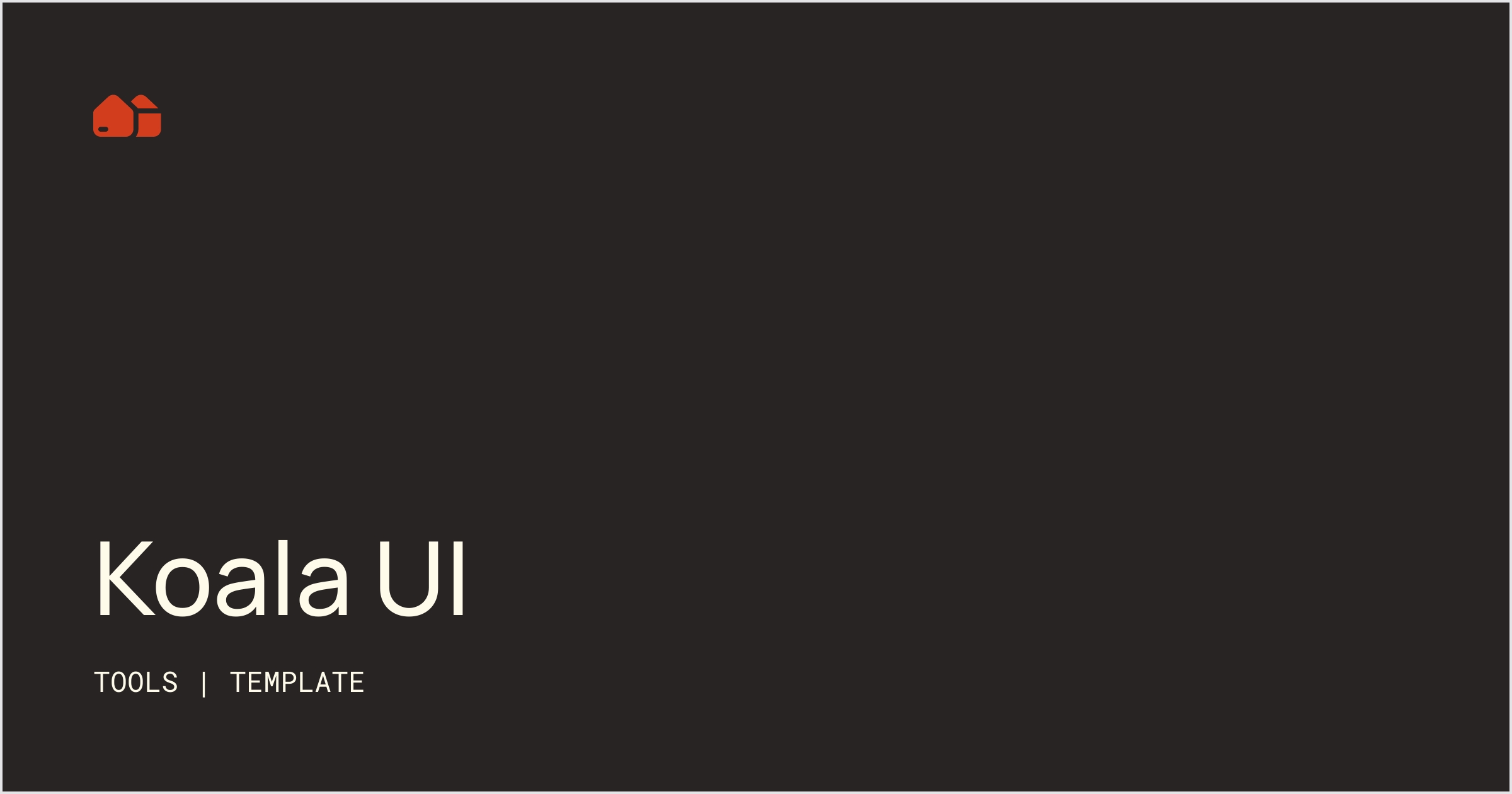 Koala UI [Template] No-Code Supply Co.