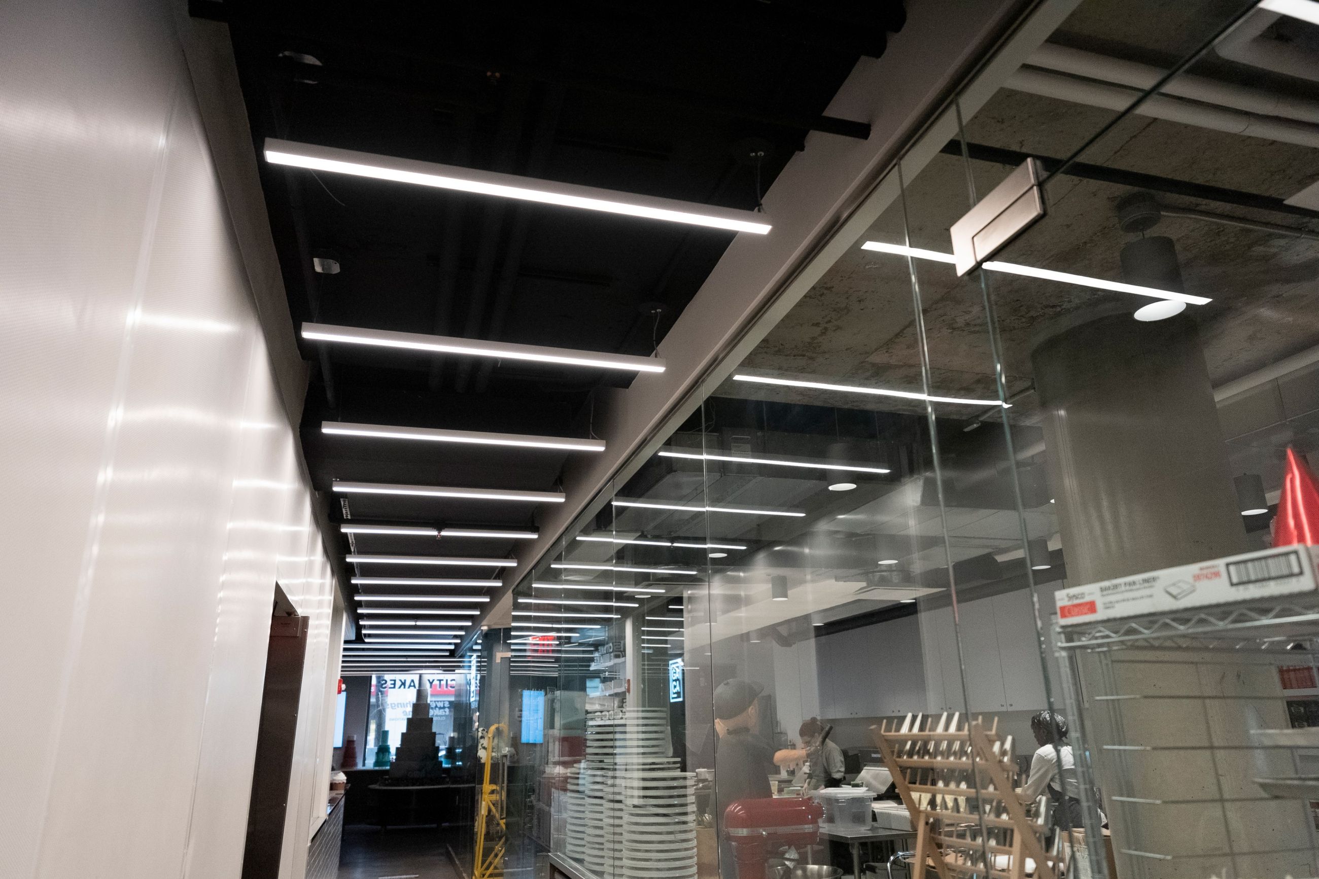 Custom Linear Lighting for City Cakes NY