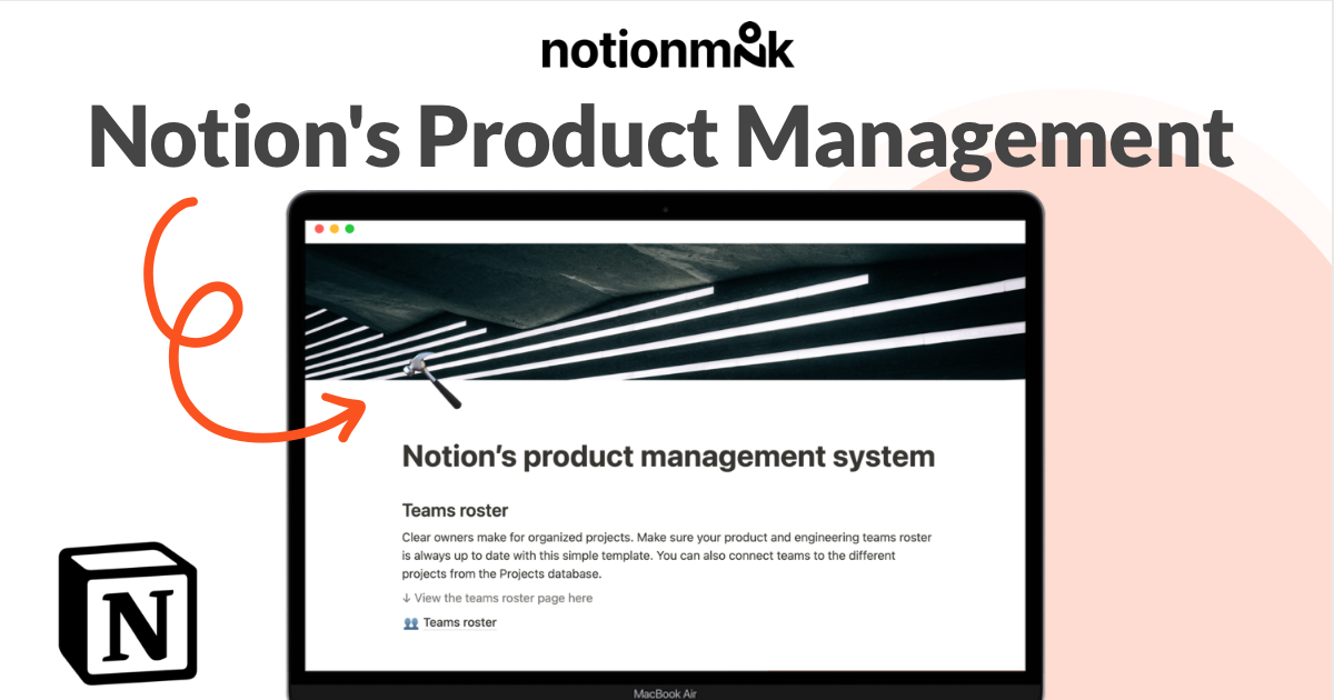 Notion's Product management system Notion template