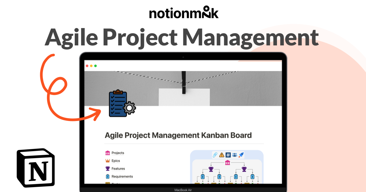 Agile Project Management: Notion Template by Dian Germishuizen