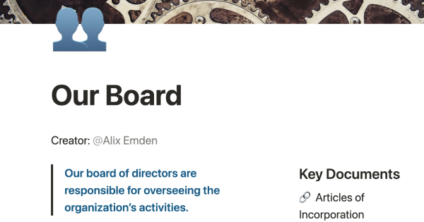 Nonprofit Job Board Template by Notion