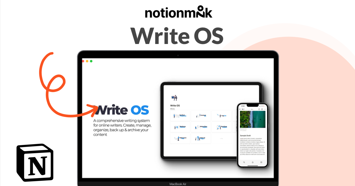 Buckhard Rosemann's Write OS Notion Template