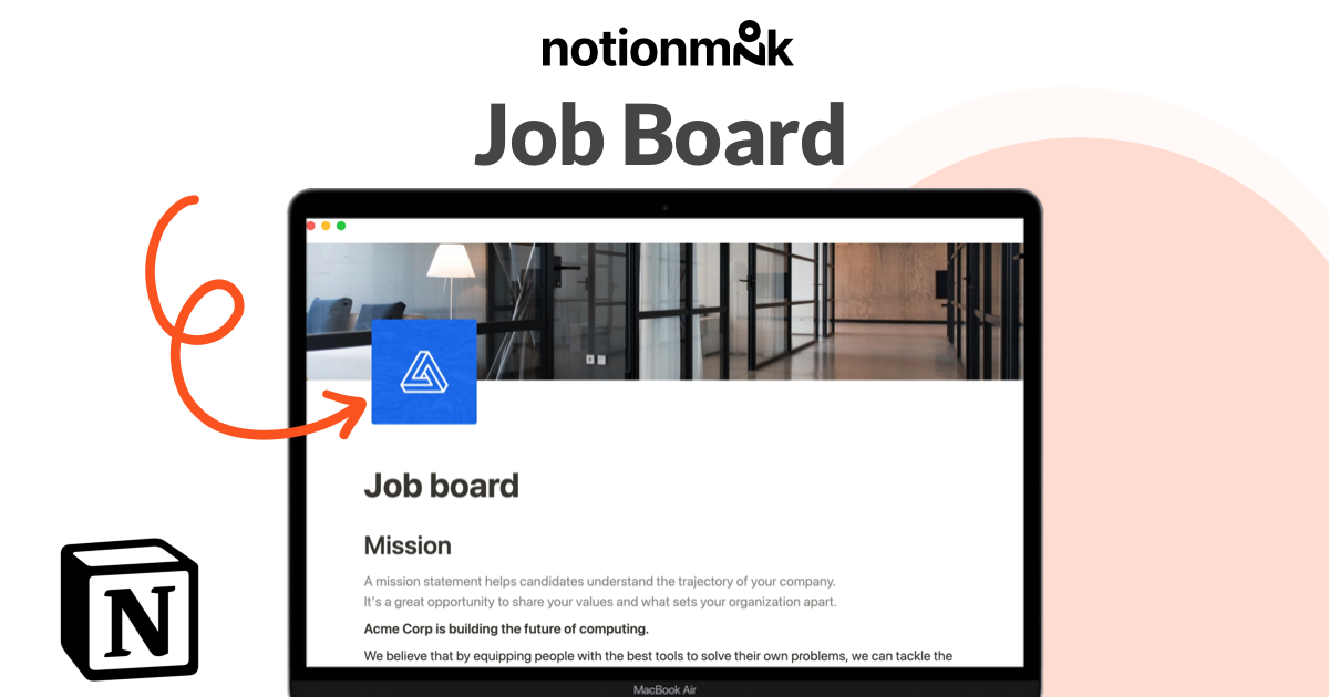 Notion Job Board Template: Streamline Your Hiring Process